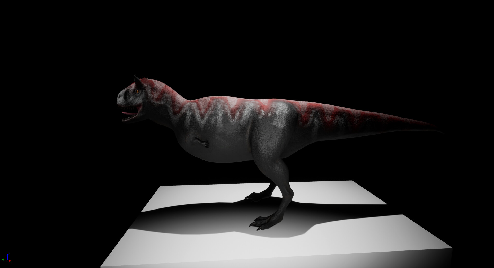 Lewis Walker - Carnotaurus Model
