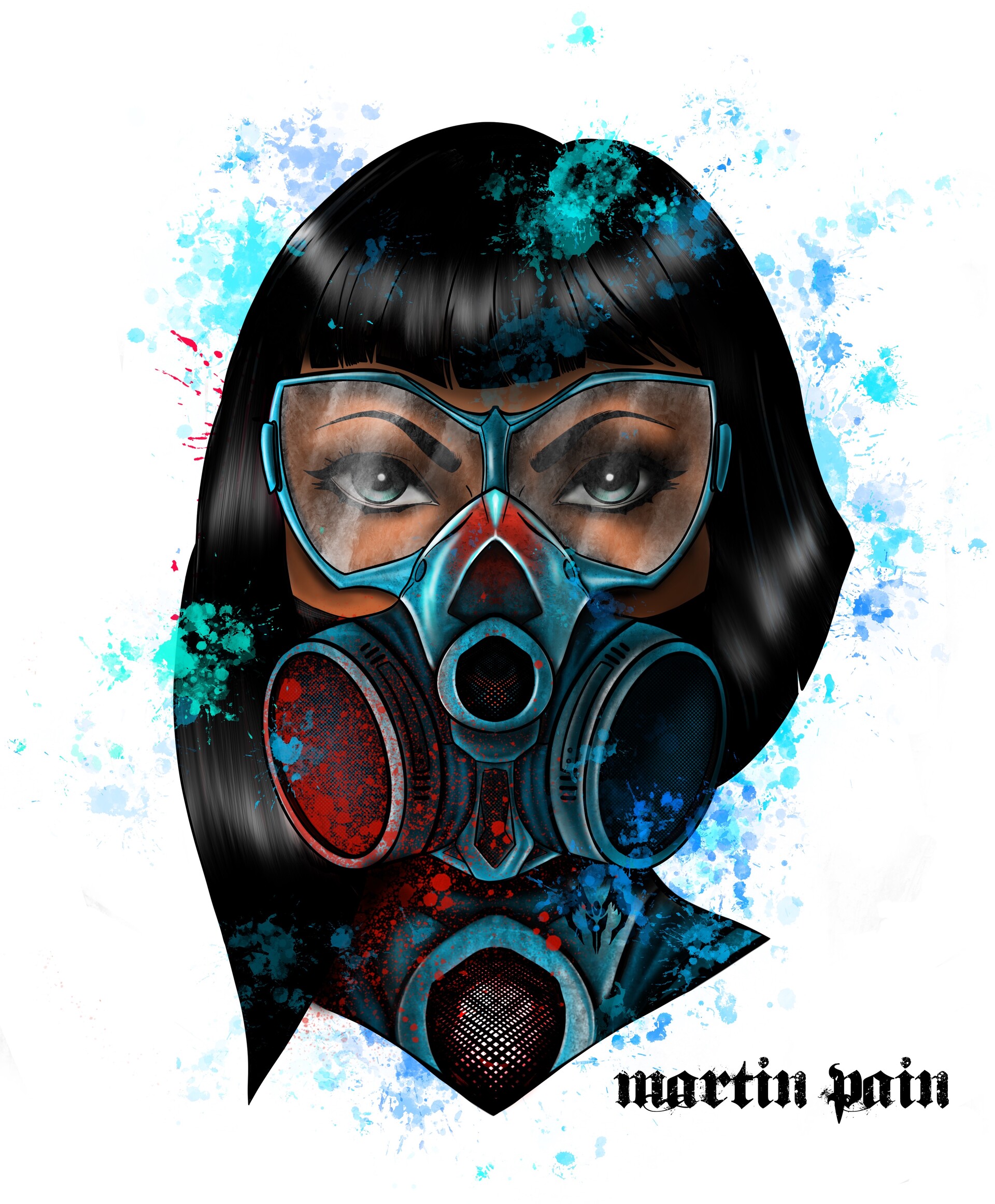 ArtStation - Graffiti girl