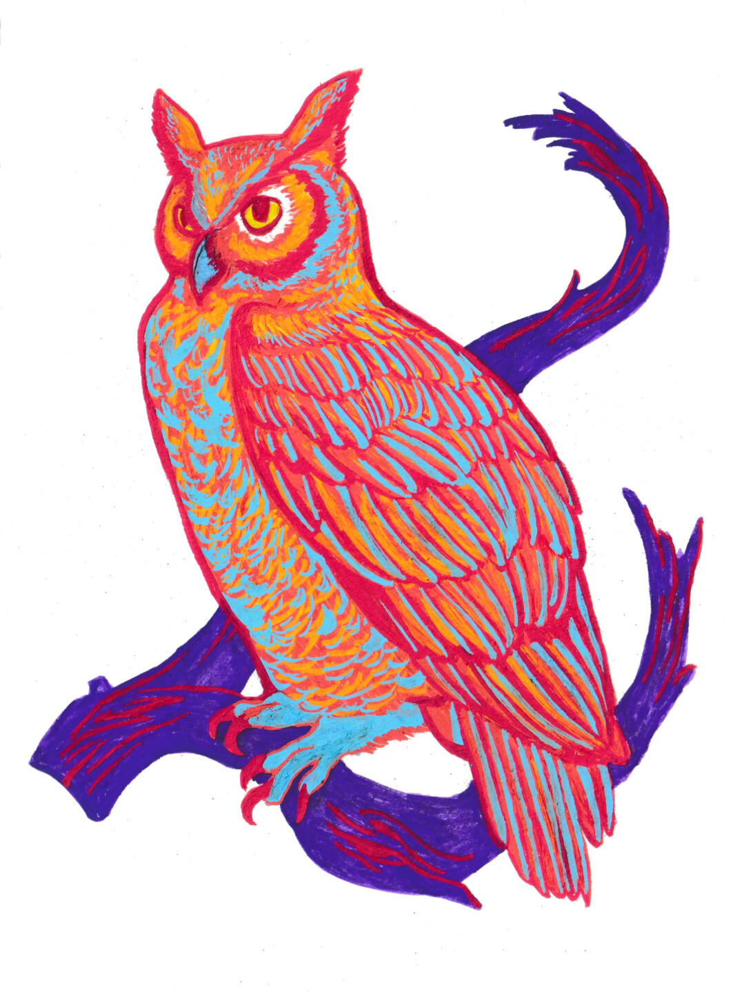 ArtStation - Multiple posca works, Wendy Bah