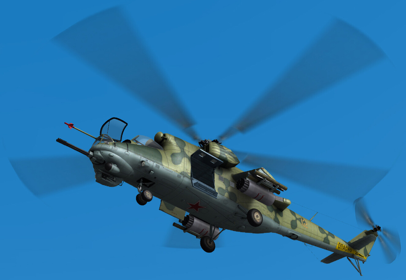 ArtStation - helicopter Mil Mi-35