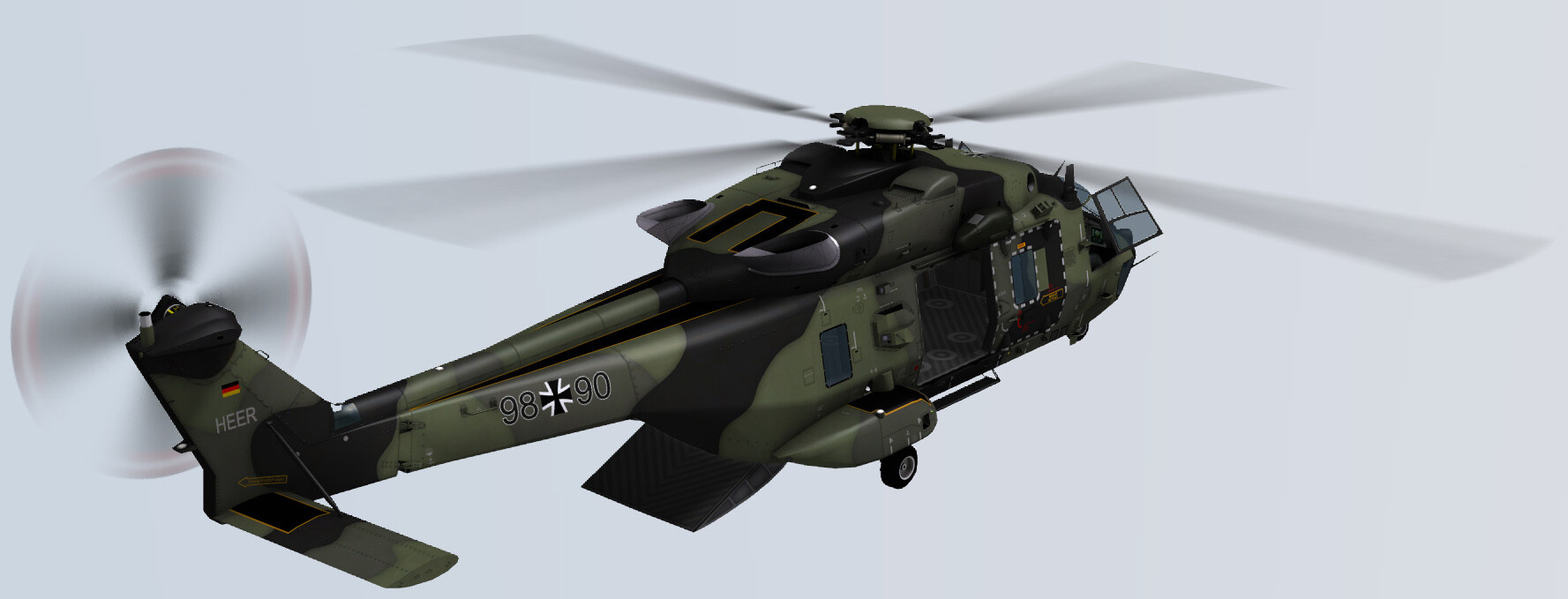 ArtStation - Helicopter NH-90