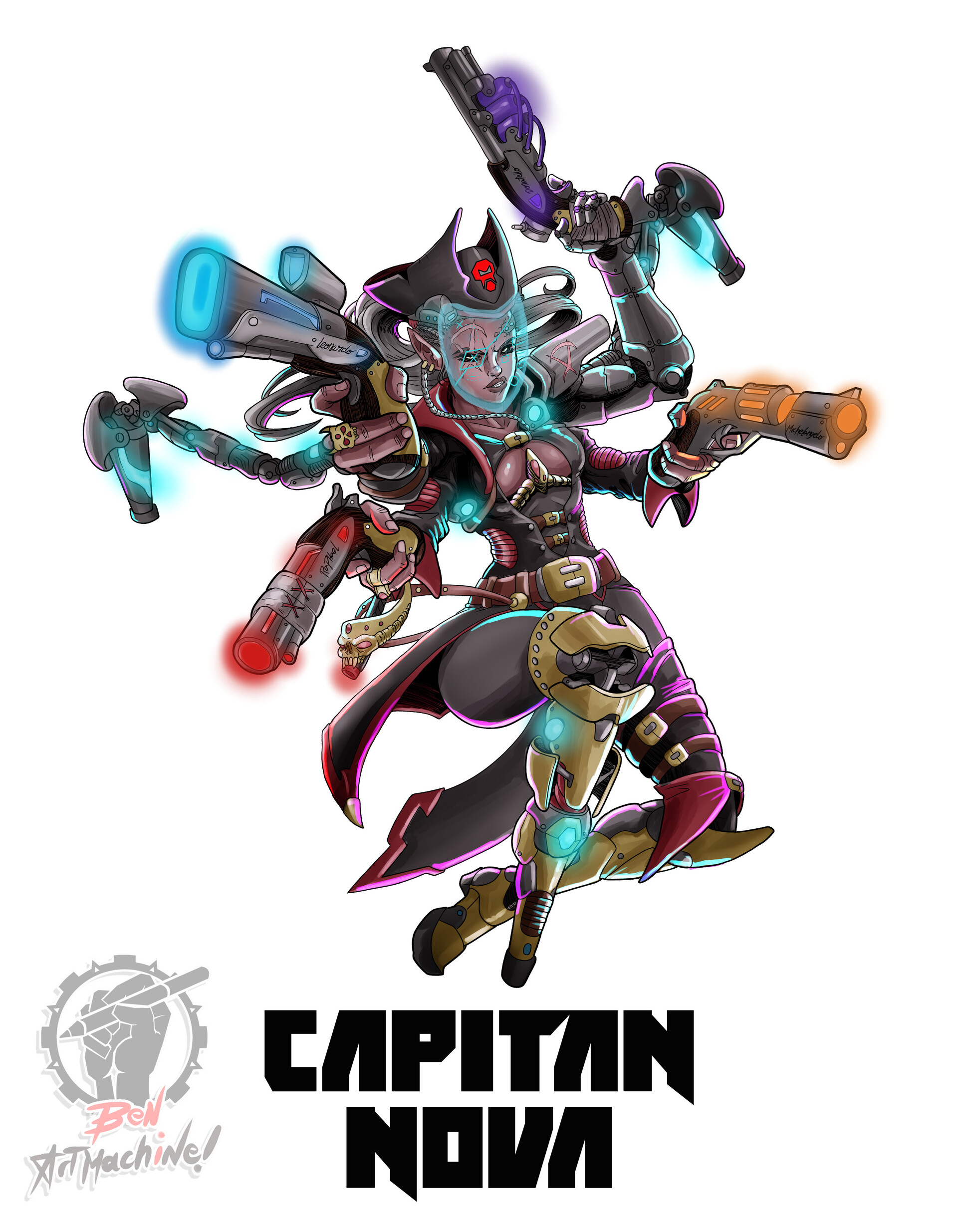 ben artmachine - Captain nova