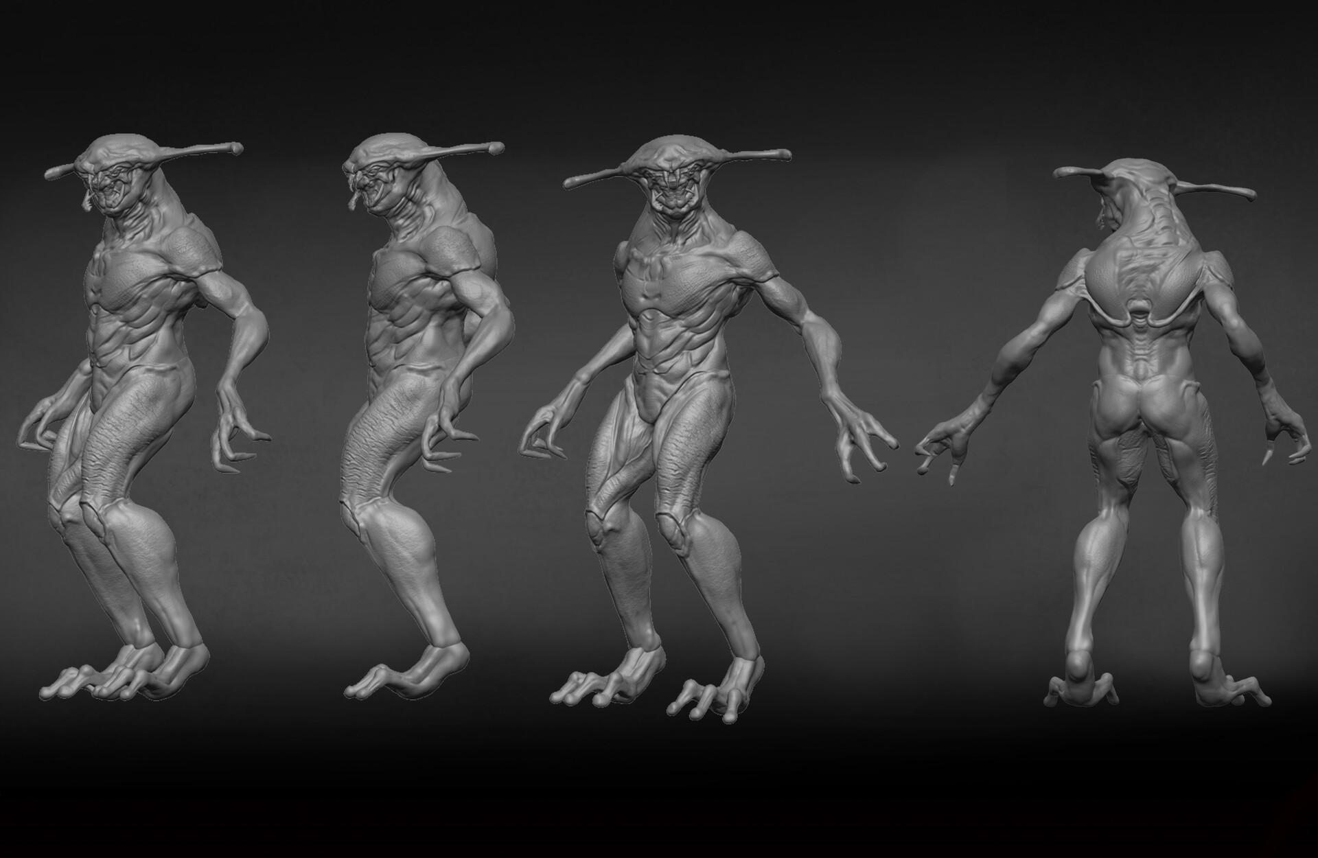 Kelvin Rojas - Bipedal Insect Creature