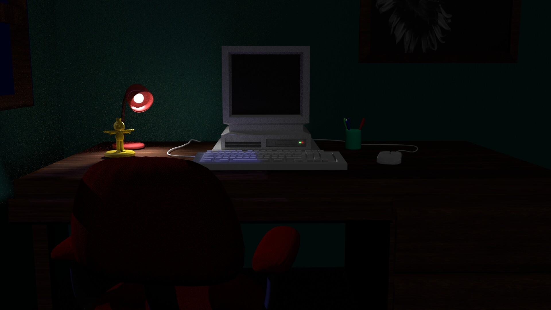 Adele Brougham - 90's computer