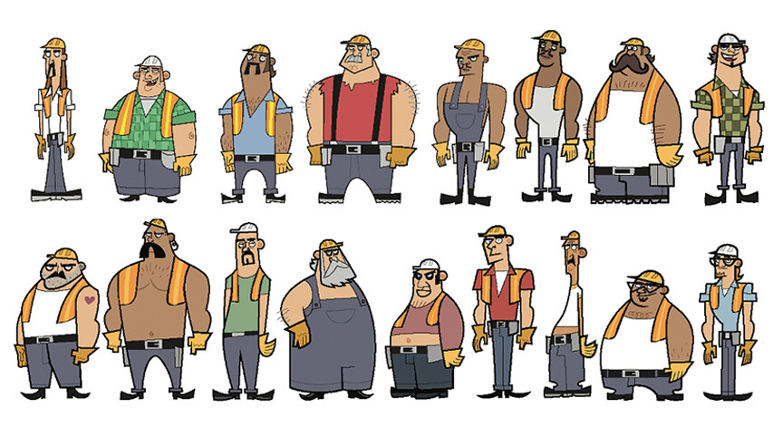 stephen silver - Character Design