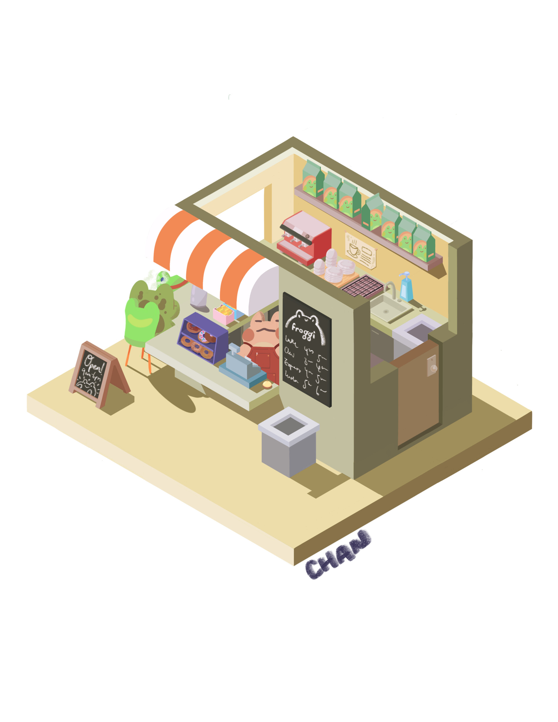 Chantal Chan - Frog Zine