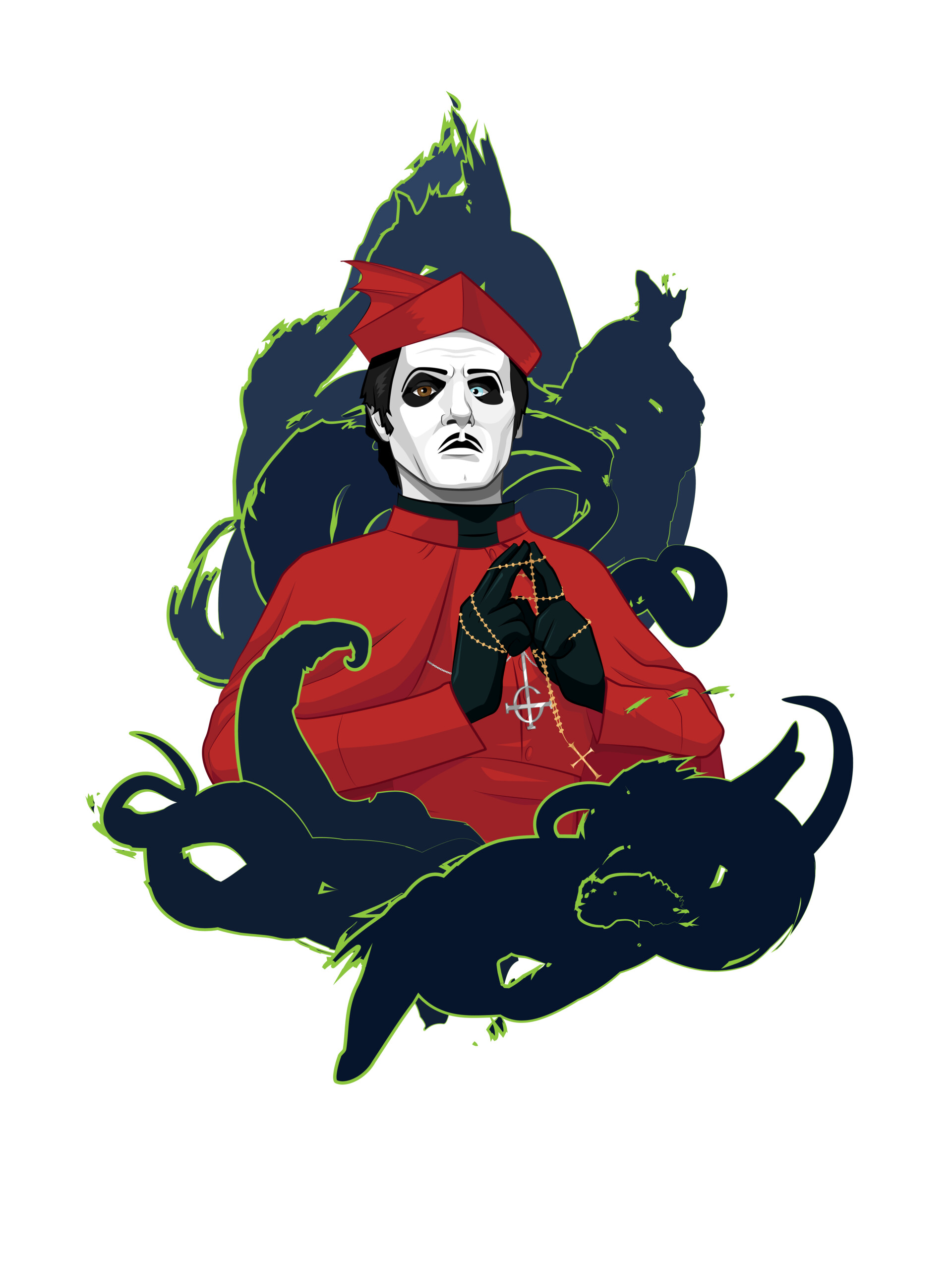 ArtStation - Cardinal Copia: Smoke and Rosary