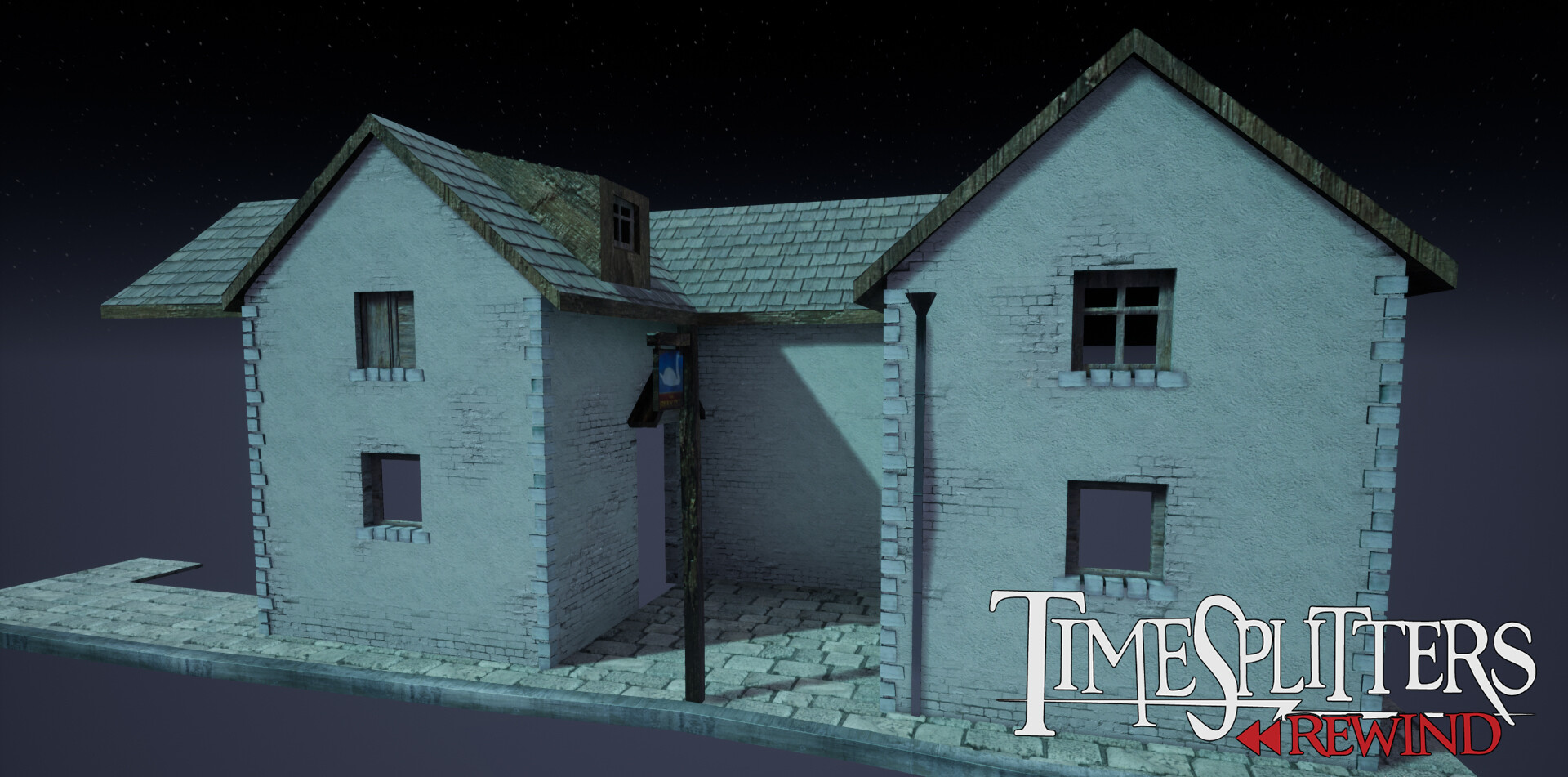 ArtStation - Timesplitters Rewind - Village (Art Test)