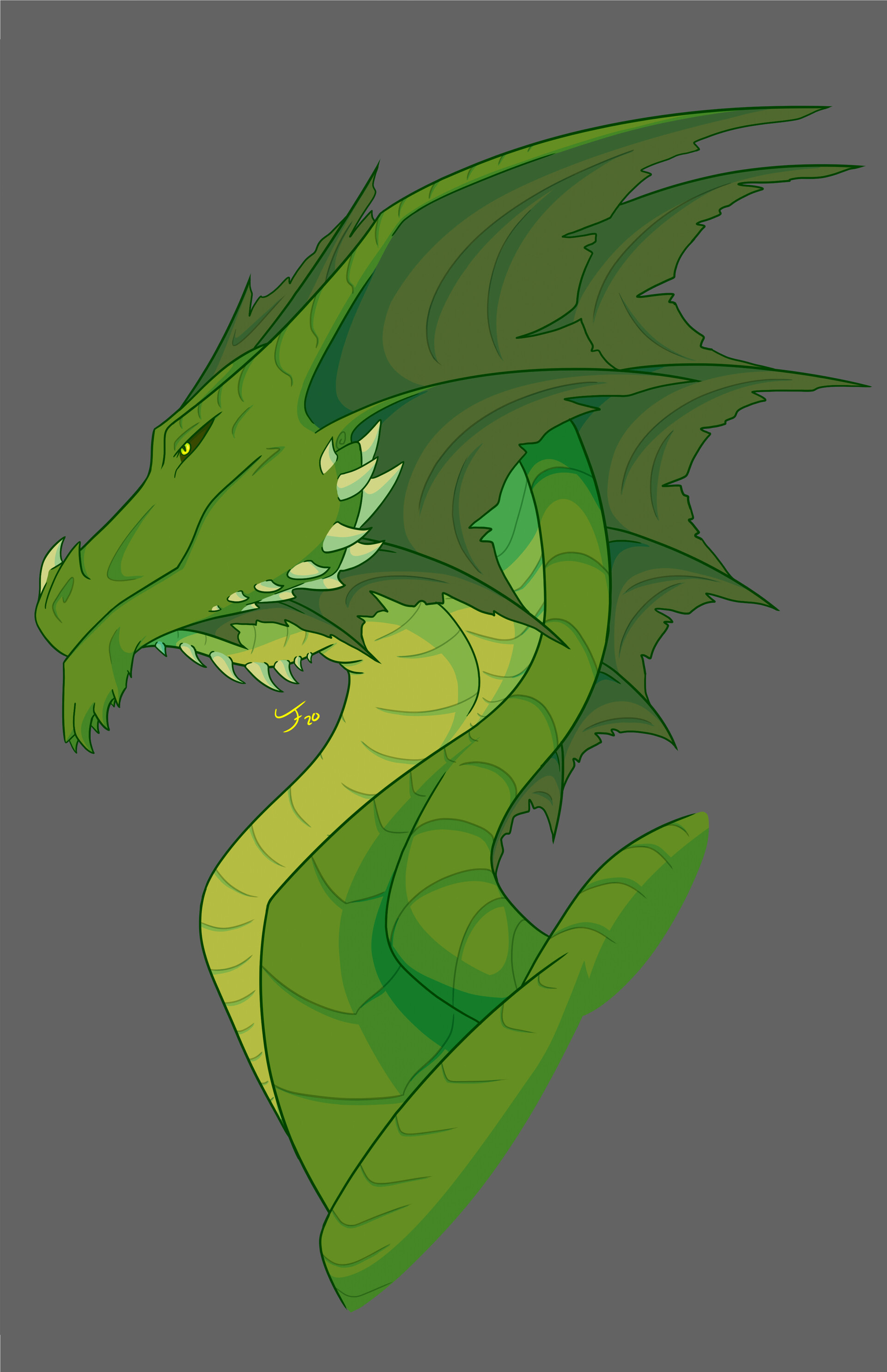 Emily Frederick - Dungeons And Dragons- Redesigned Chromatic Dragons