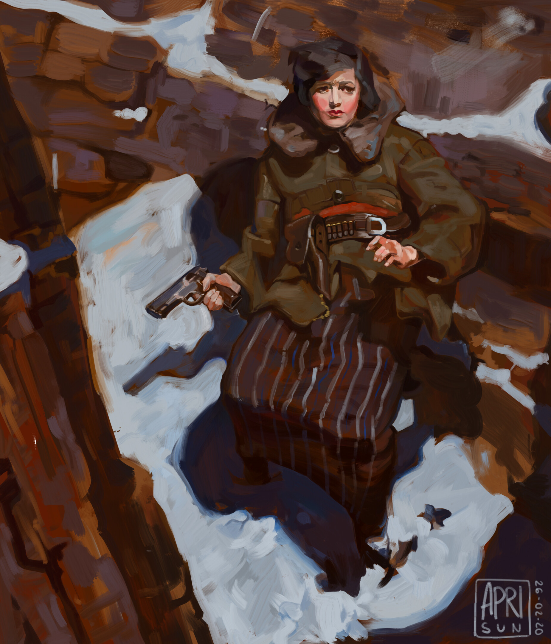 ArtStation - Dean Cornwell study