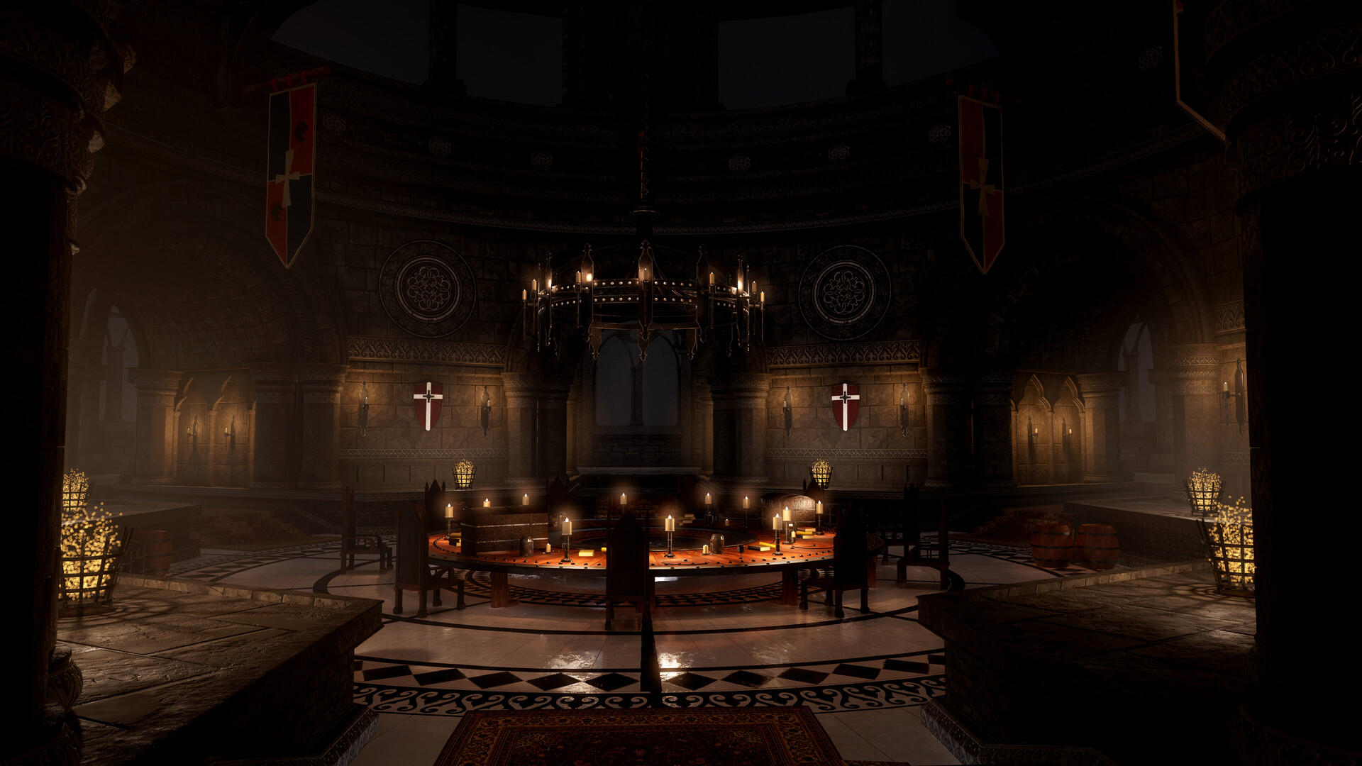 Asif Nawaz - Medieval Courtroom