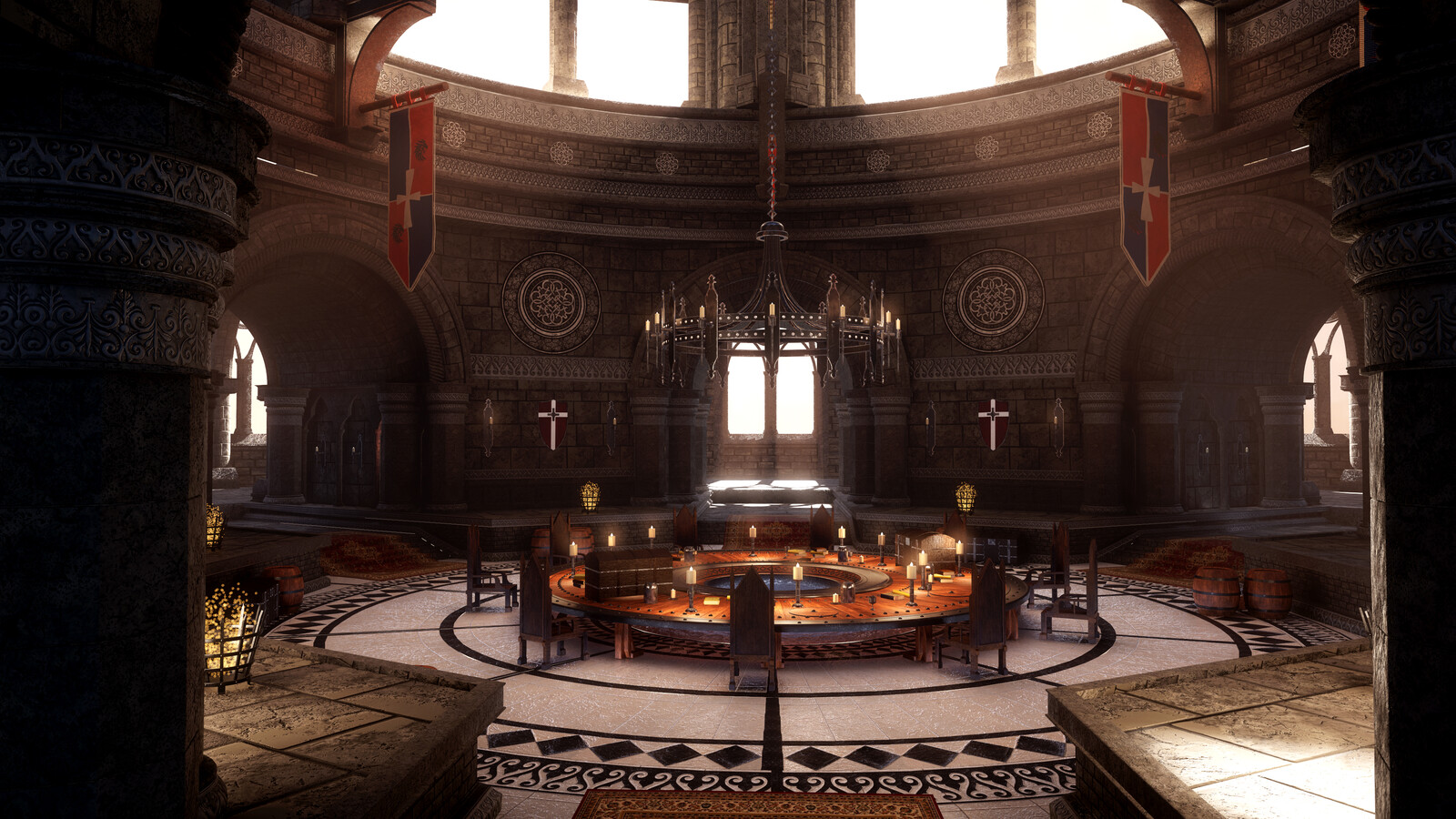 Asif Nawaz - Medieval Courtroom