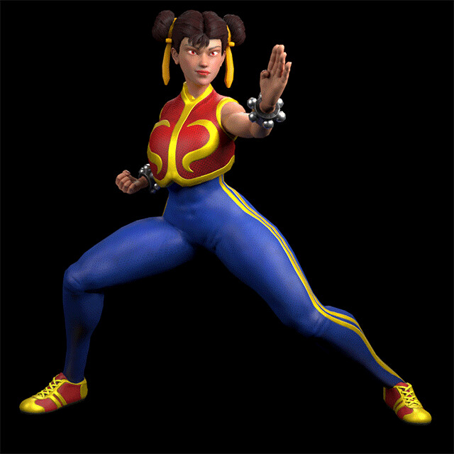 ArtStation - Chun Ly Game Ready