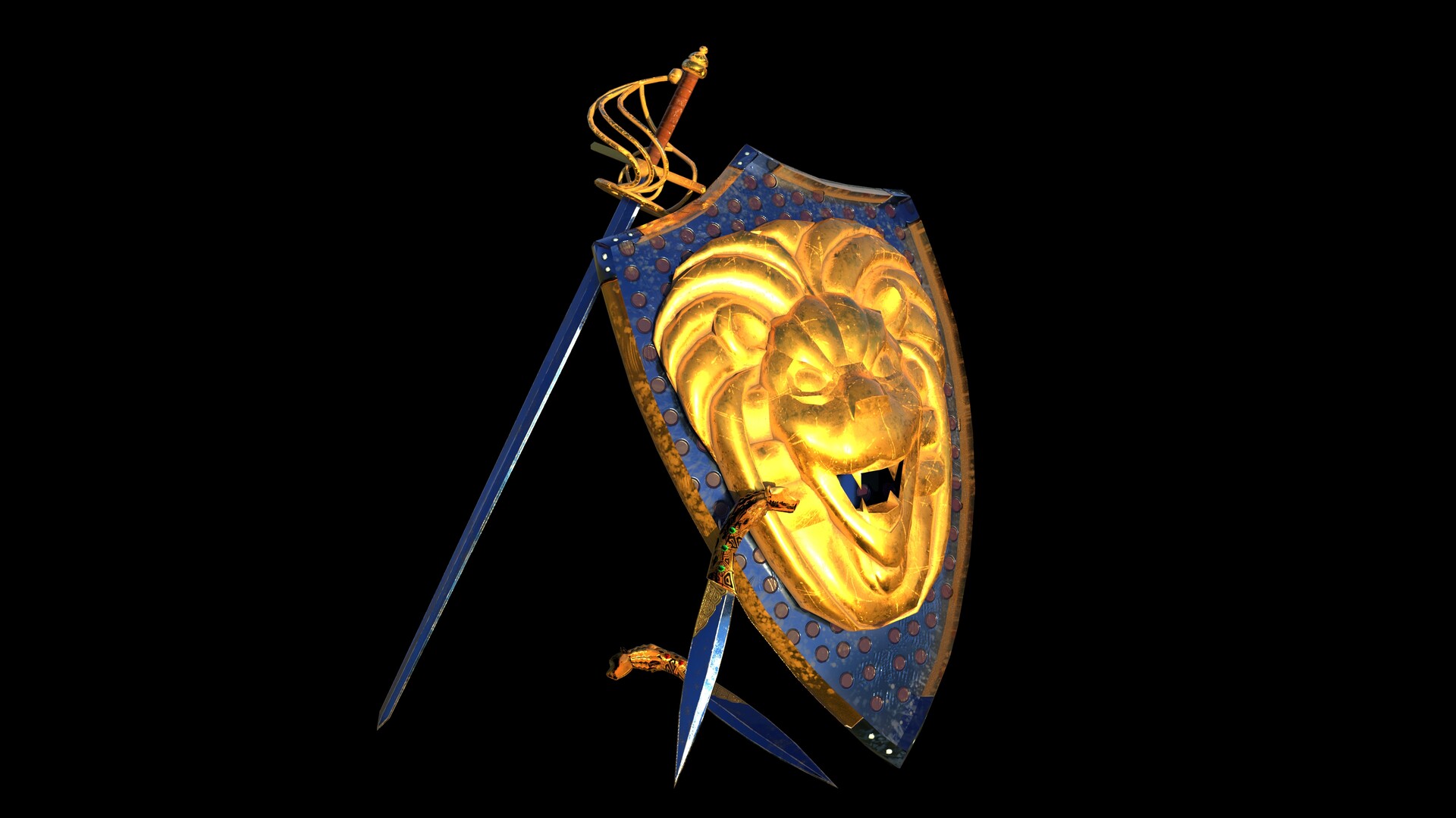 ArtStation - Chevalier Weapon Set