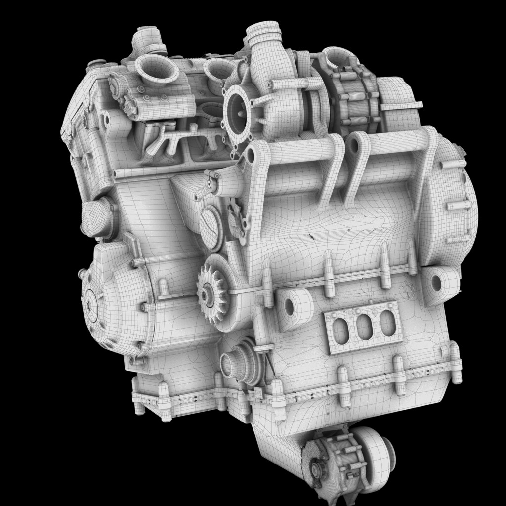Nirjhar Mandal - BMW M1000RR SUPERCHARGED ENGINE