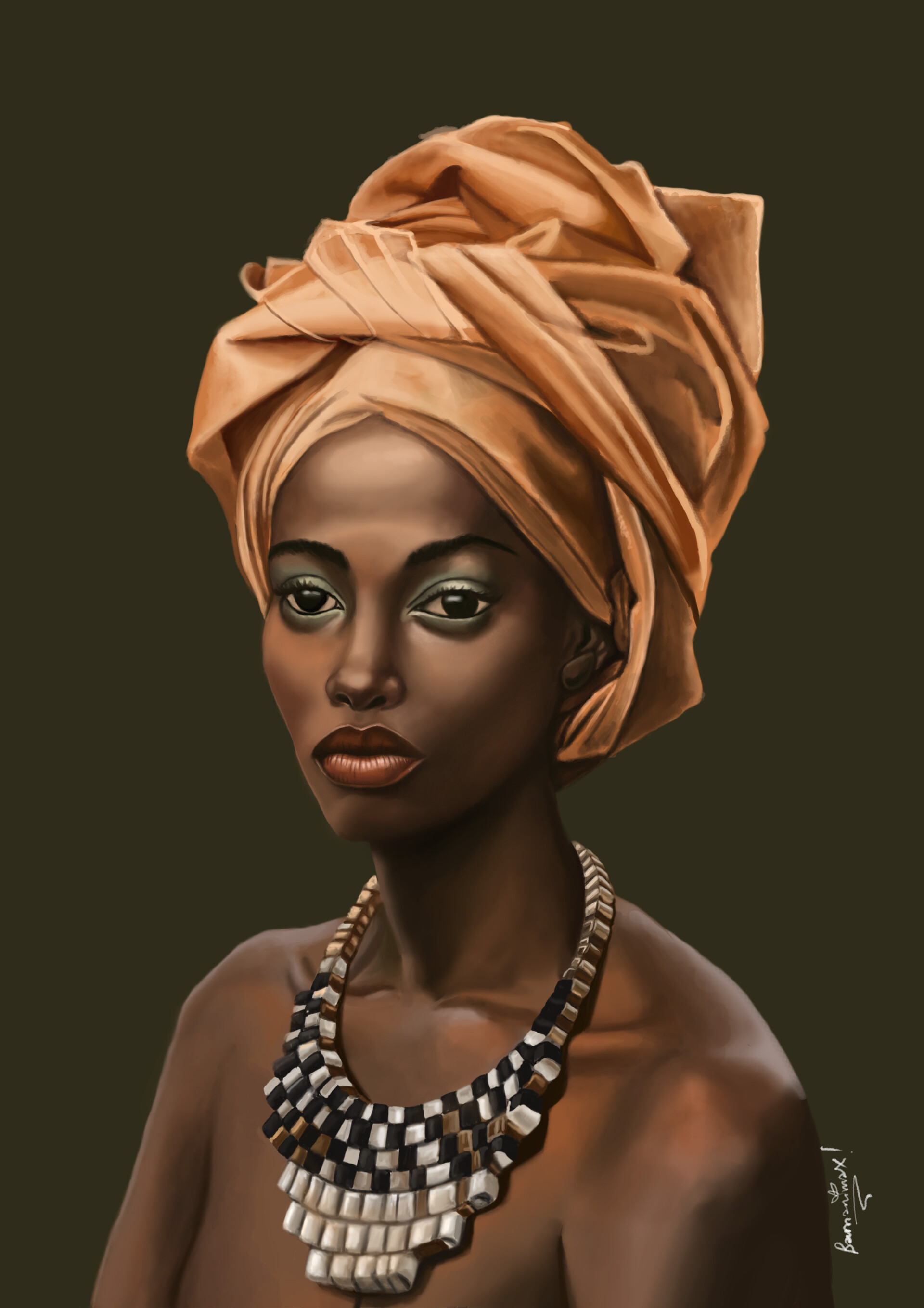 ArtStation - yoruba woman