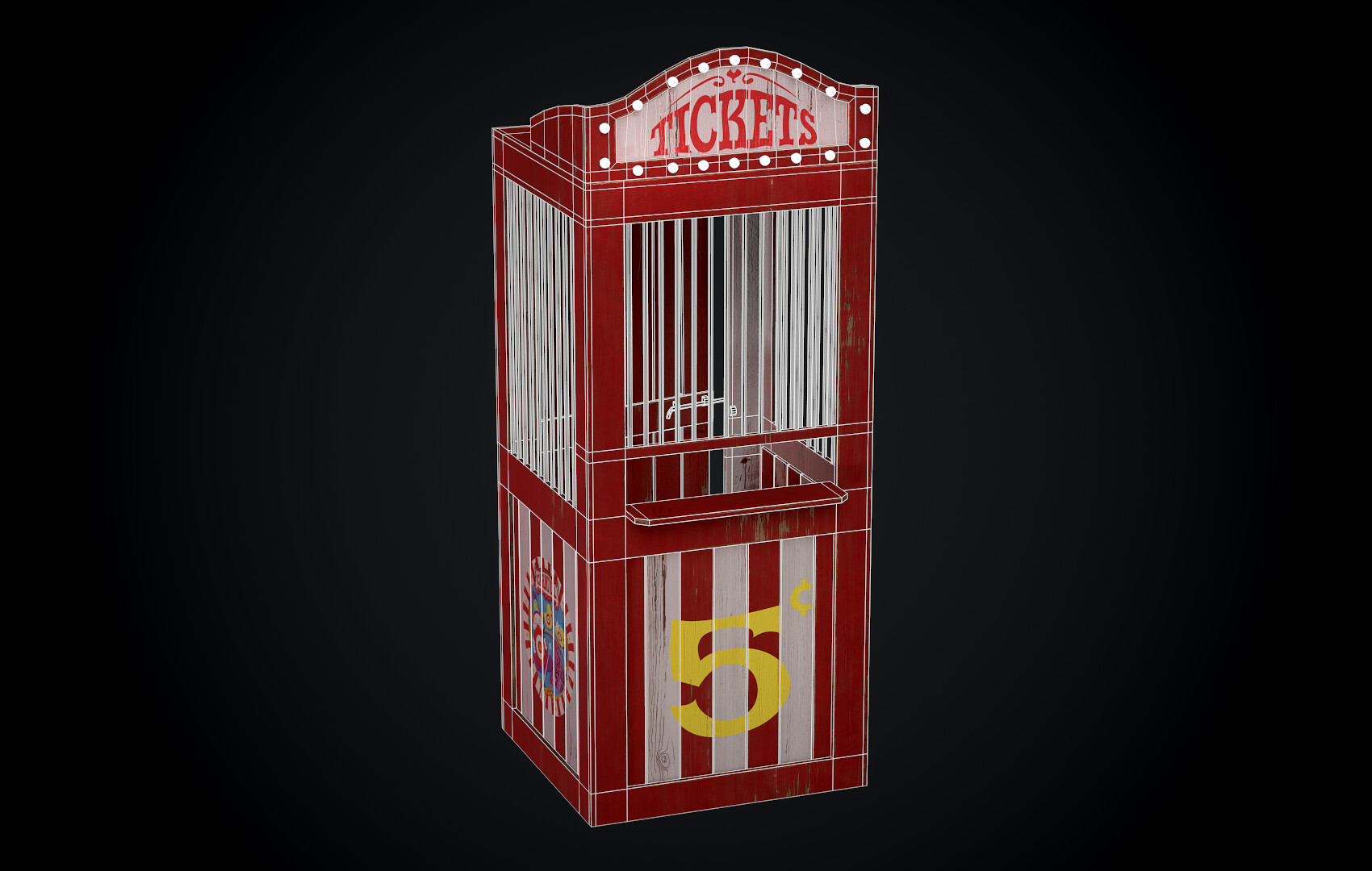 Kayvan Korani - Ticket booth