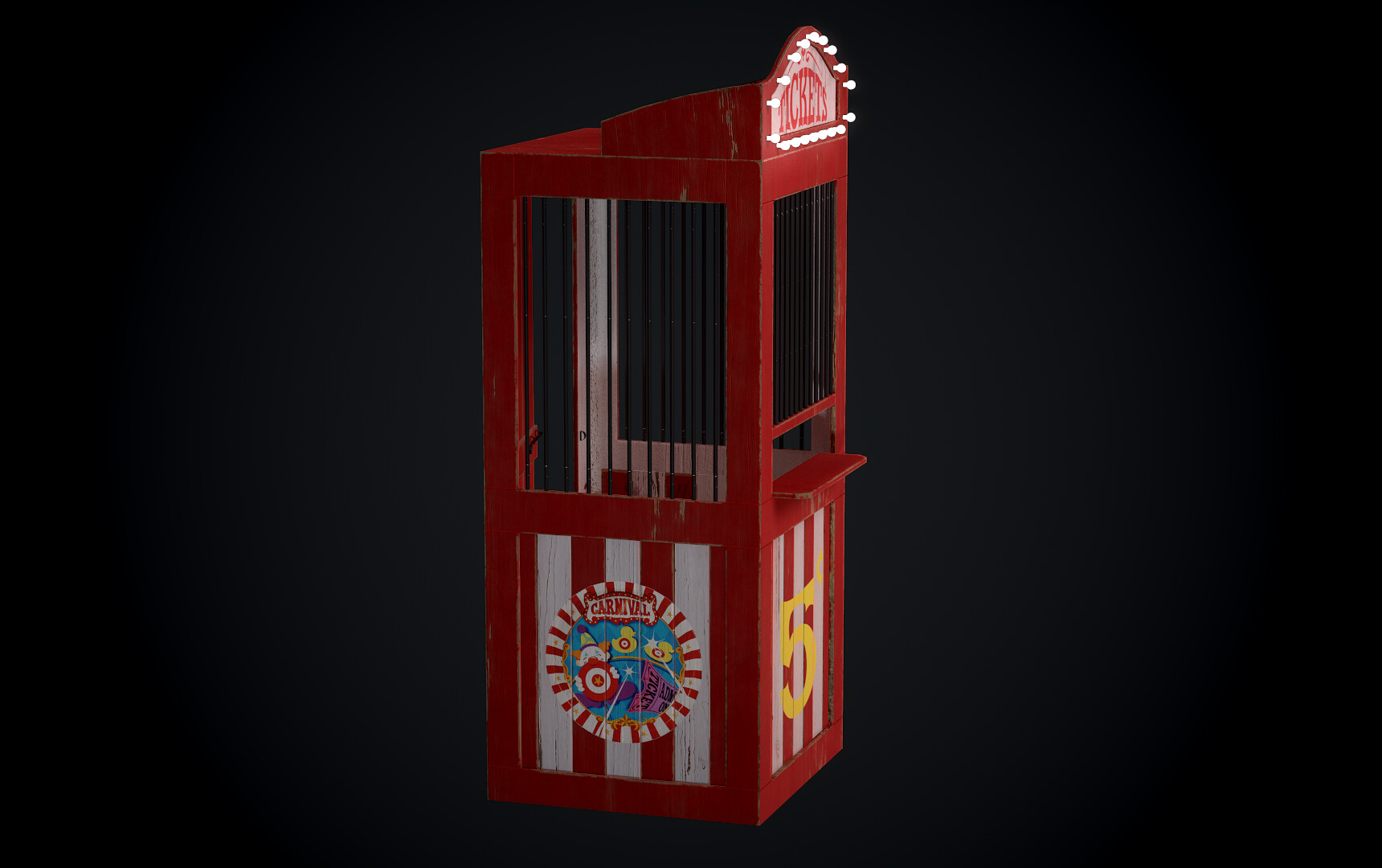Kayvan Korani - Ticket booth