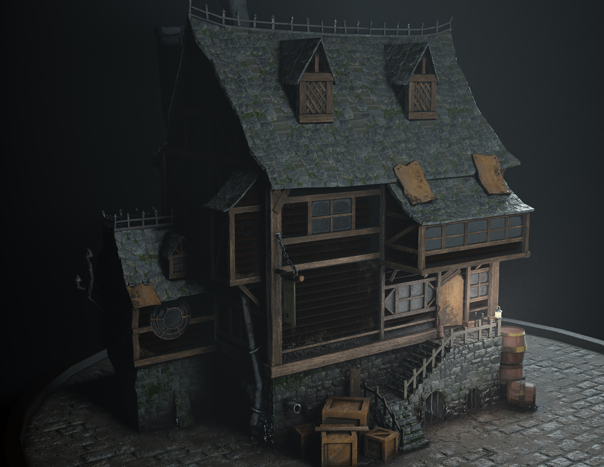 ArtStation - Fantasy Tavern