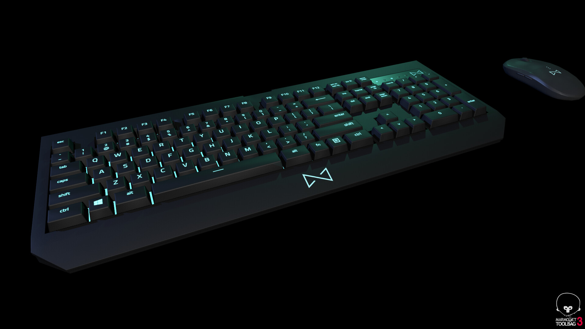 ArtStation - RBG Keyboard and Mouse