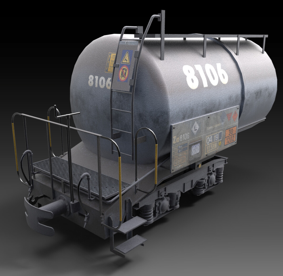 ArtStation - Tank Wagon