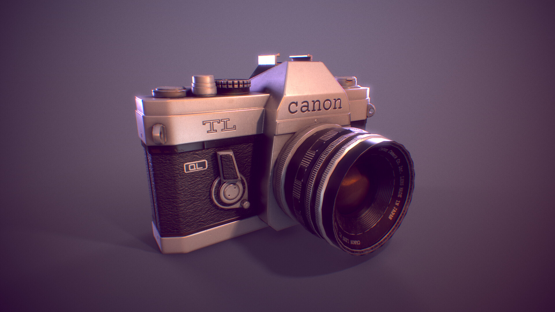 ArtStation - Camera Canon TL QL