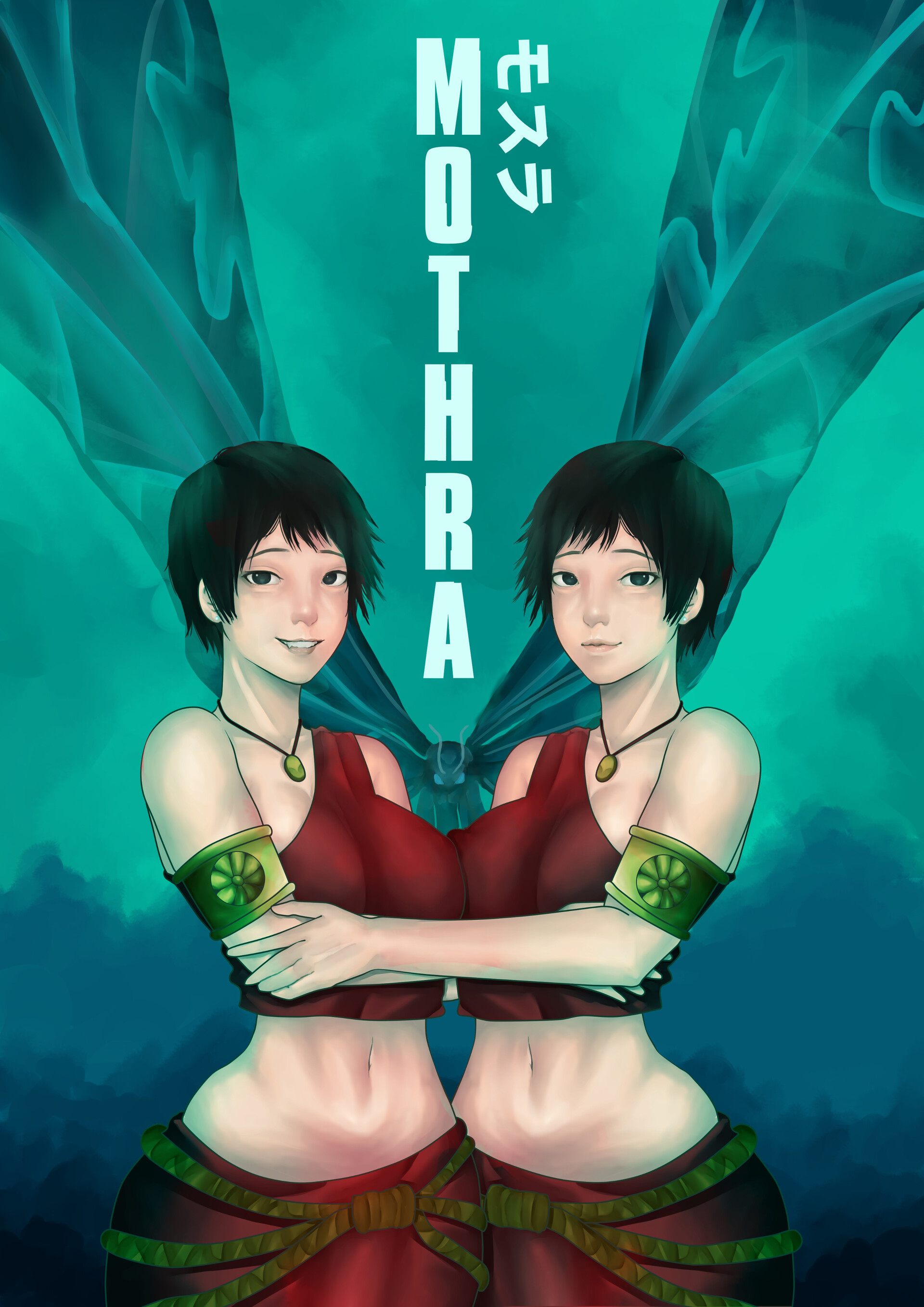 ArtStation - mothra twin