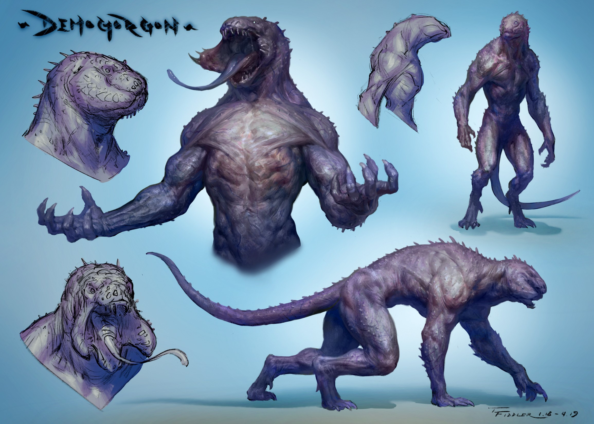 Nelson MacDougall - Demogorgon - Creature Bust