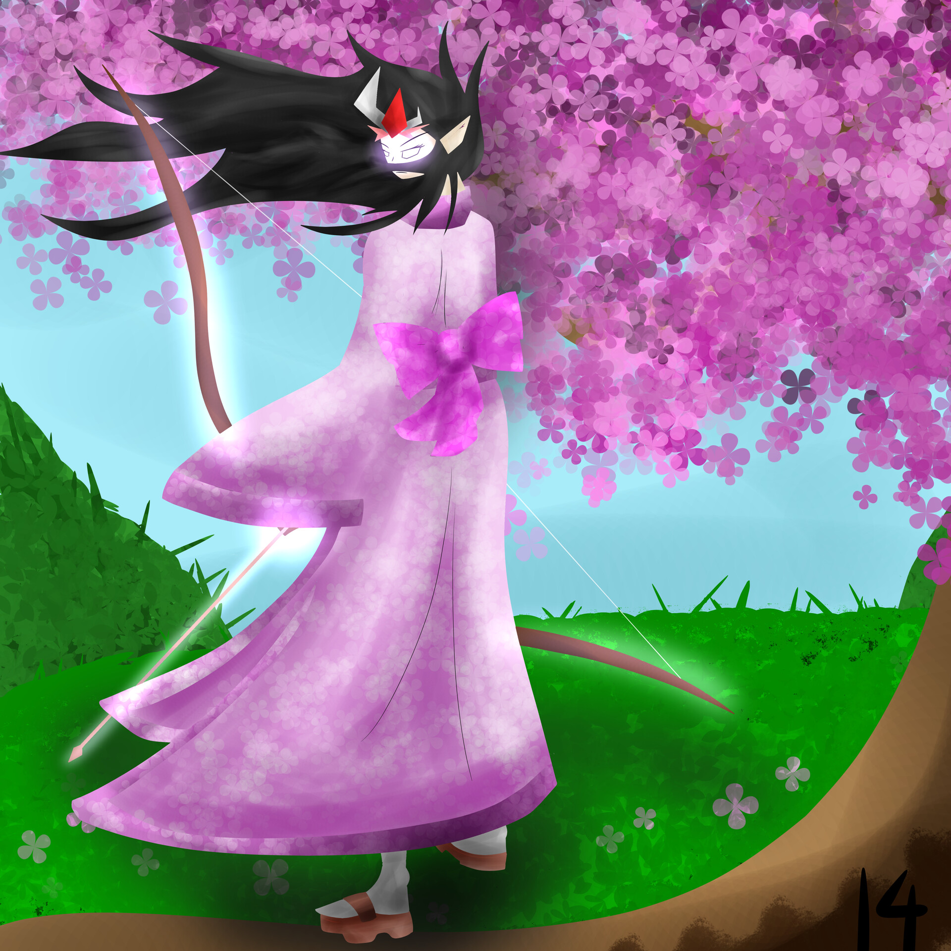 ArtStation - Sakura Warrior