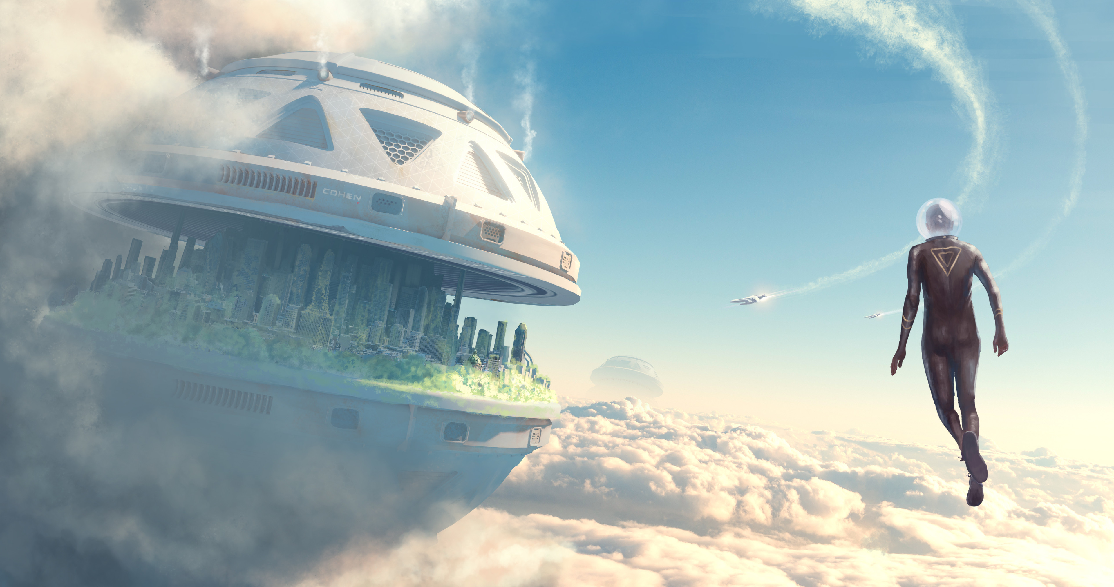 Cohen Station by Randi Sánchez Verduga : r/ImaginaryFuturism