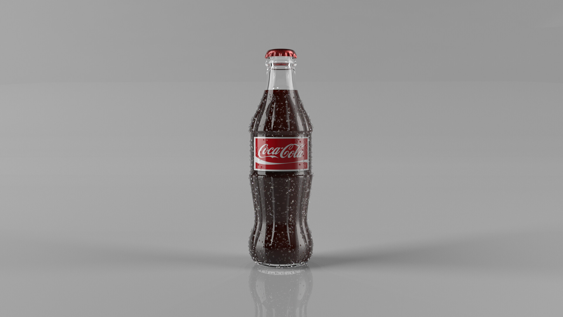 ArtStation - Coke Bottle Render C4D/ Redshift