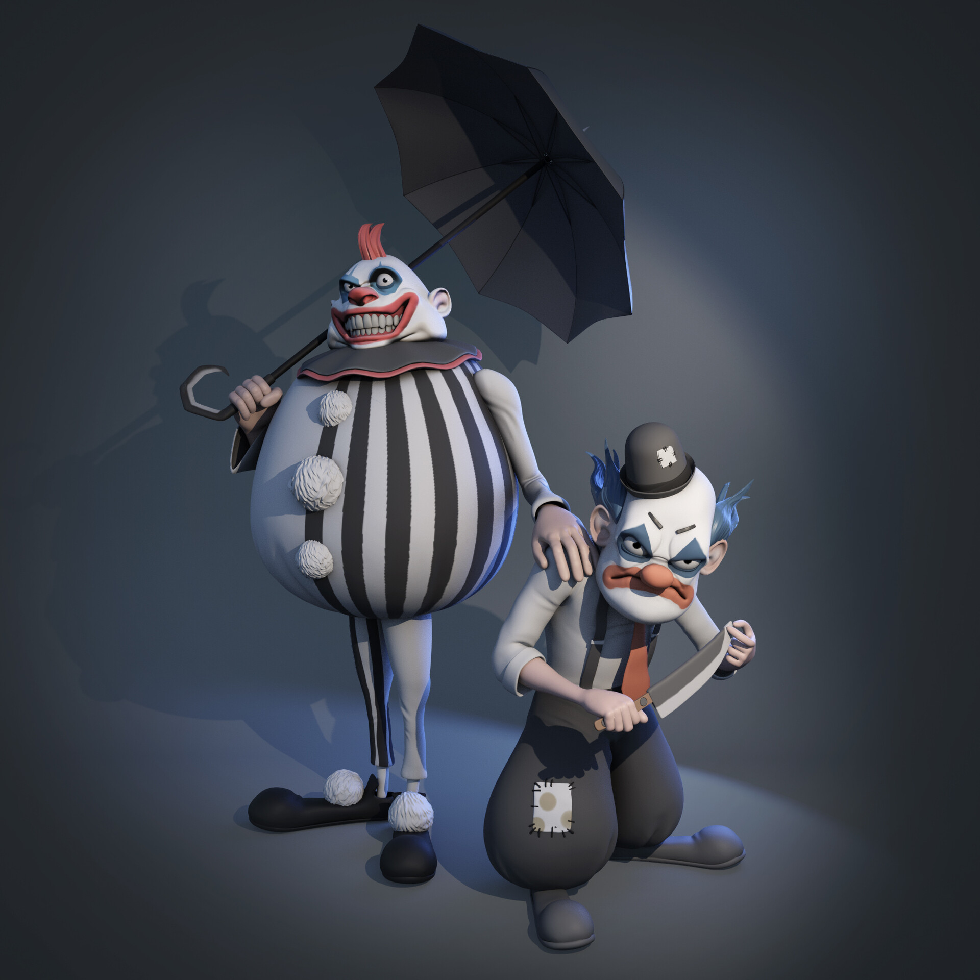 ArtStation - Clowns