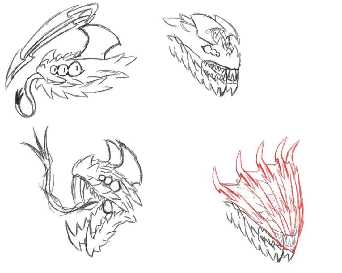 screaming death dragon coloring pages