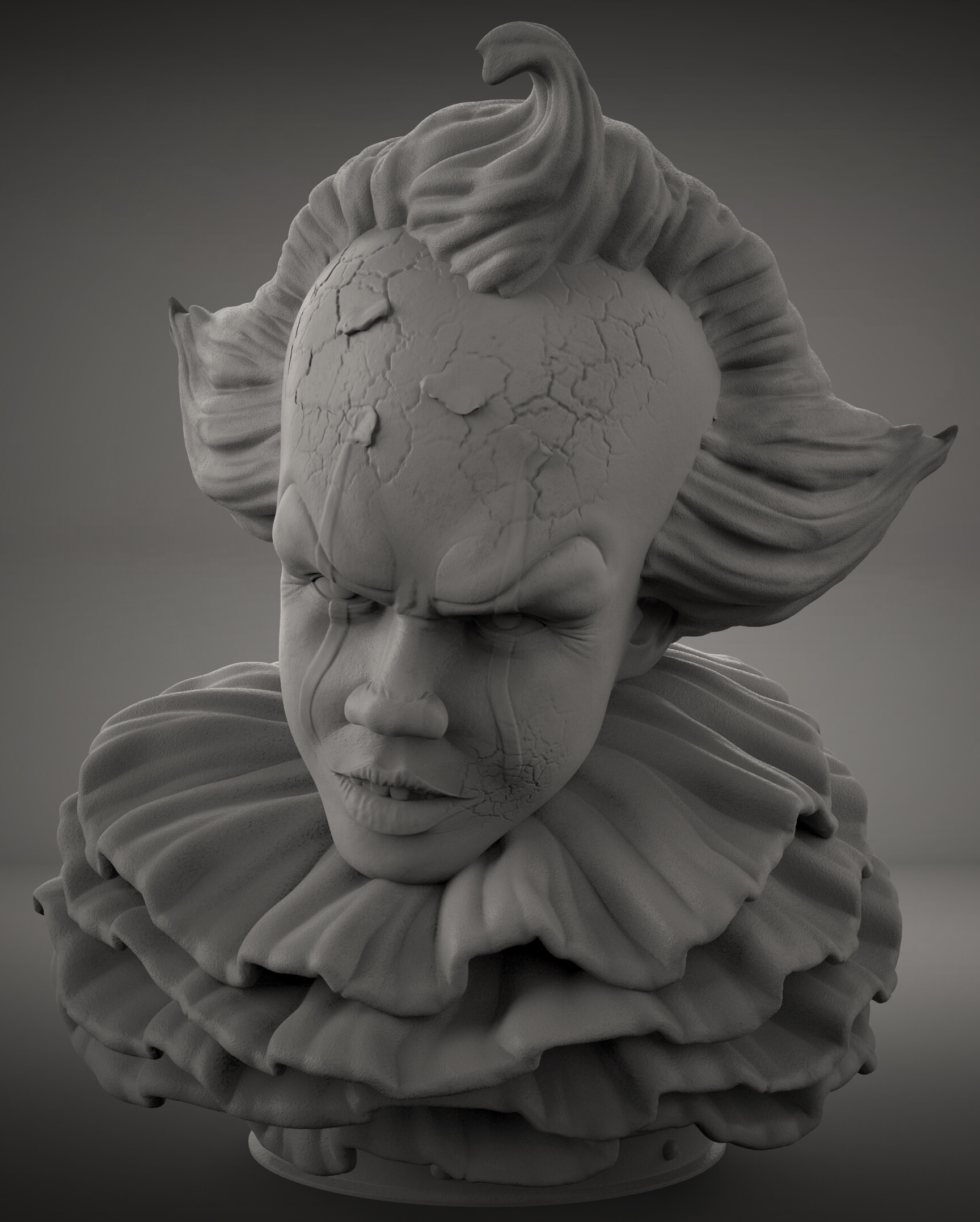 ArtStation - Pennywise Bust