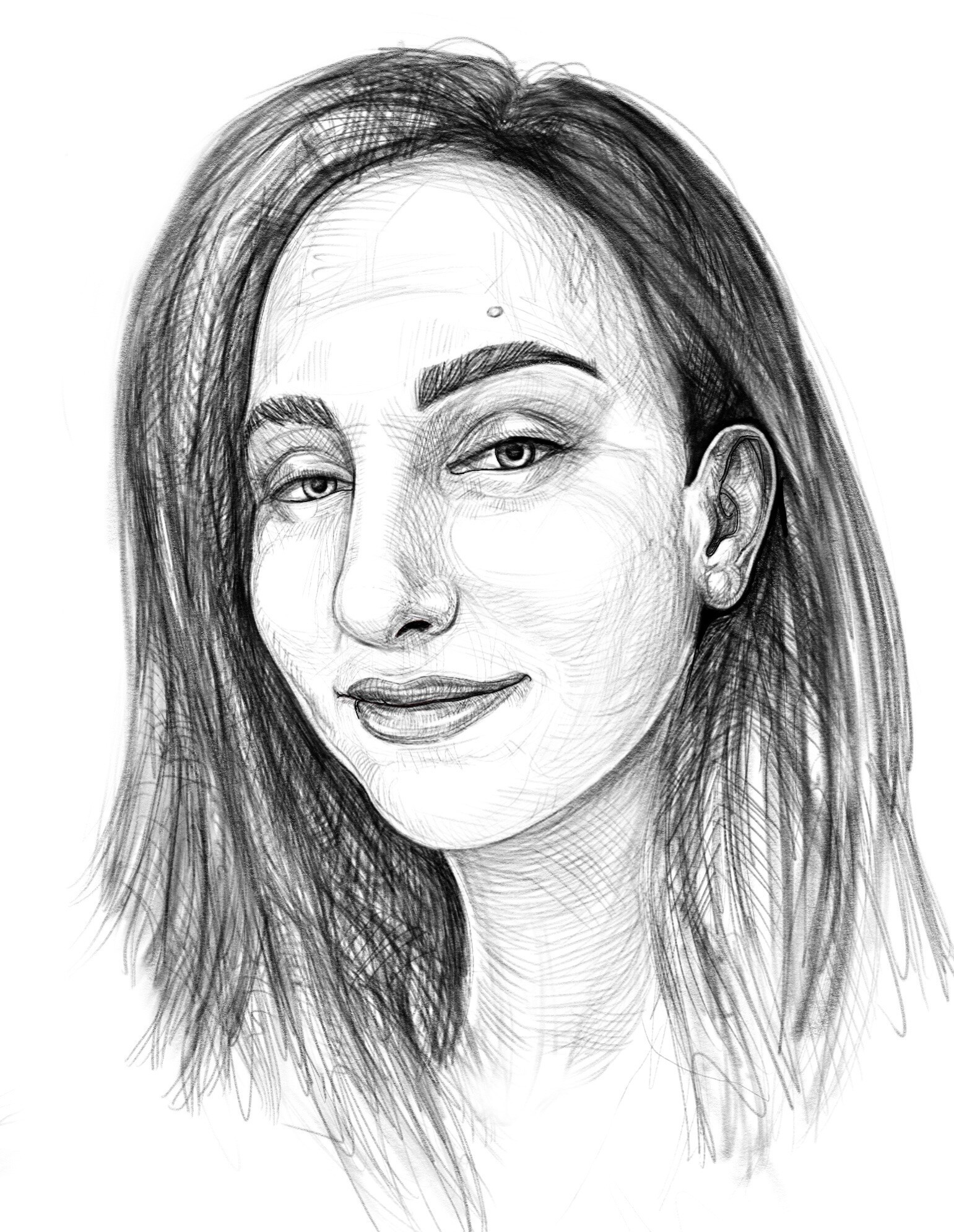 ArtStation - Portrait of Liz