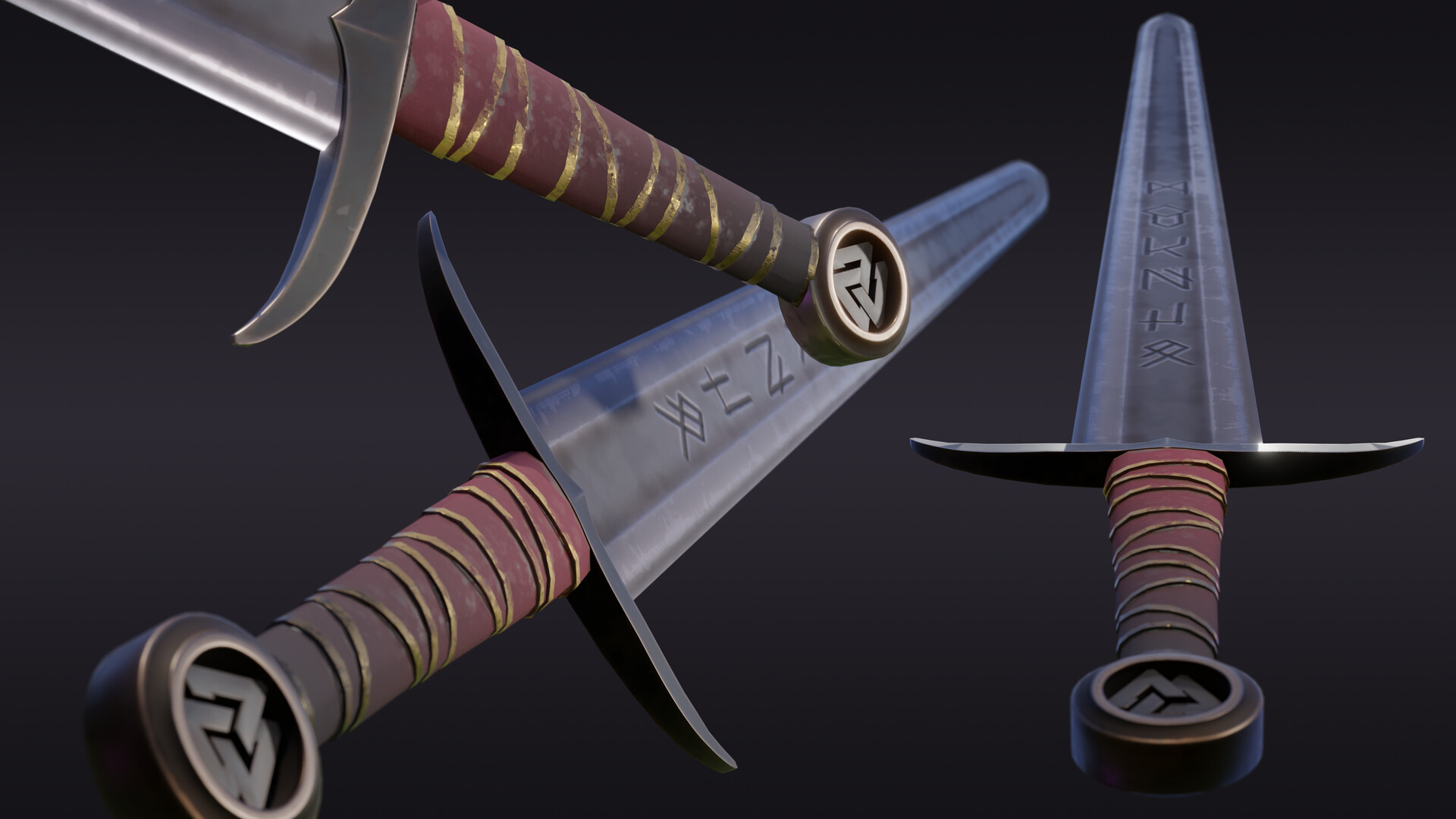 Mads R. Andersen - Stylized Viking Sword