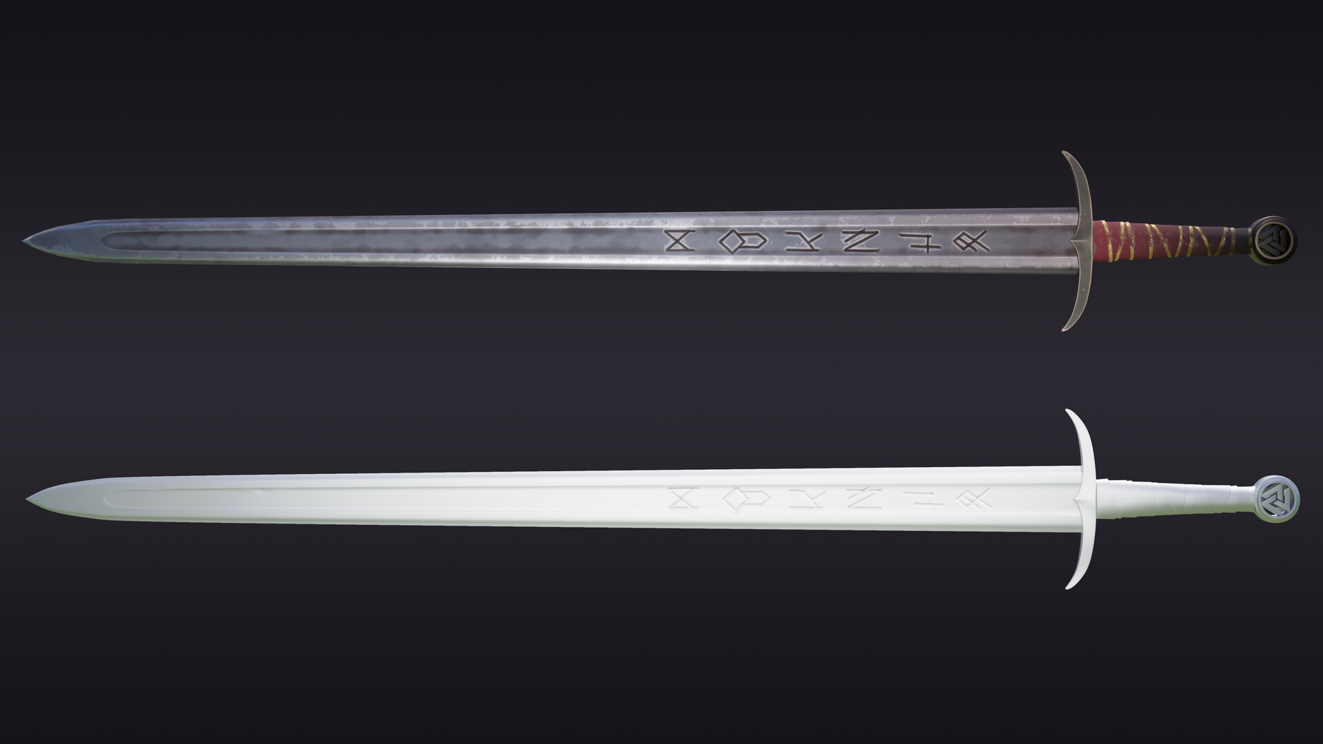 Mads R. Andersen - Stylized Viking Sword