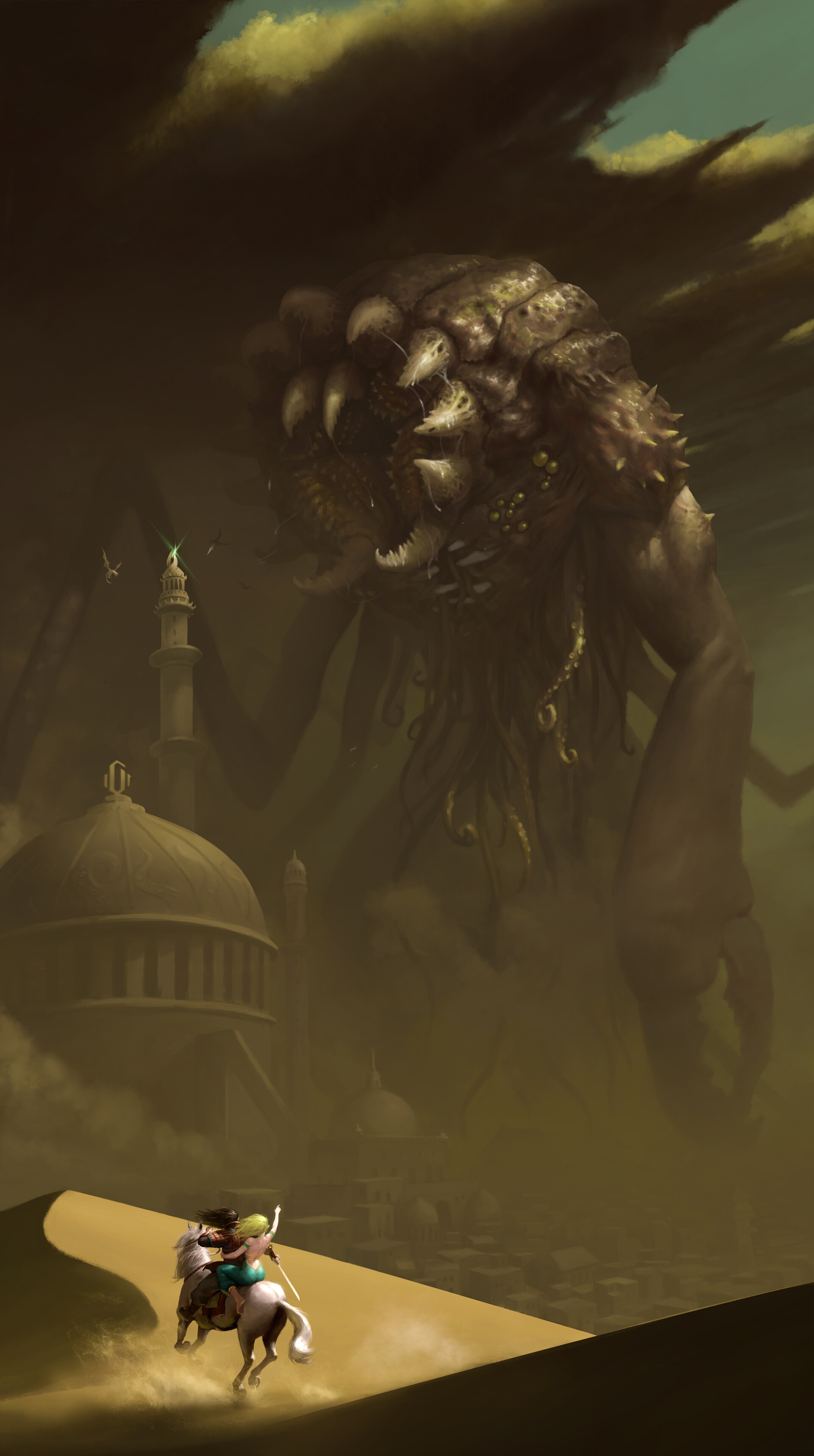 ArtStation - The old god