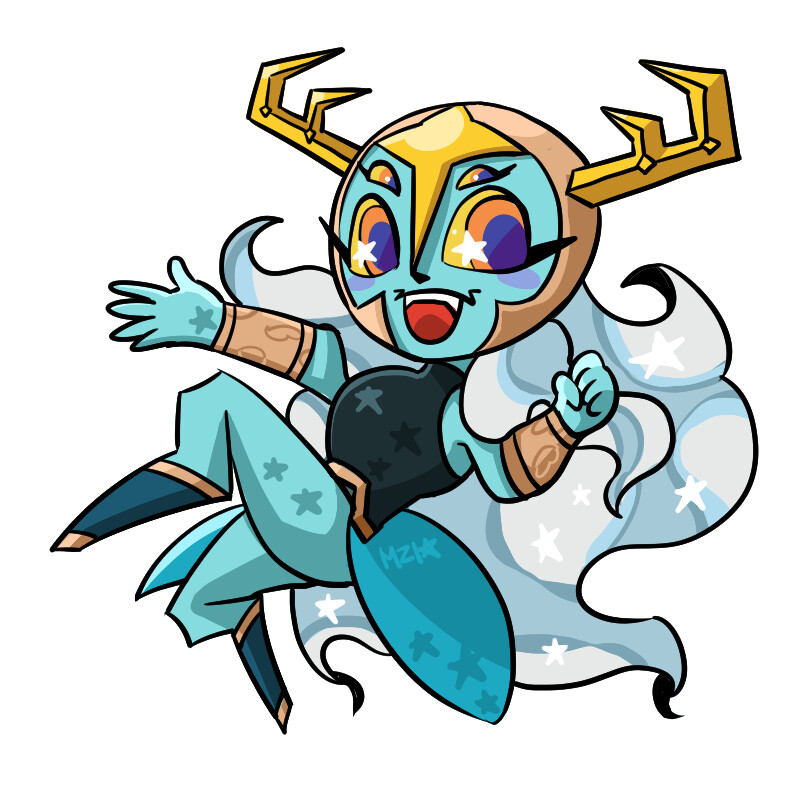 ArtStation - rottmnt oc - chibi Ariadne