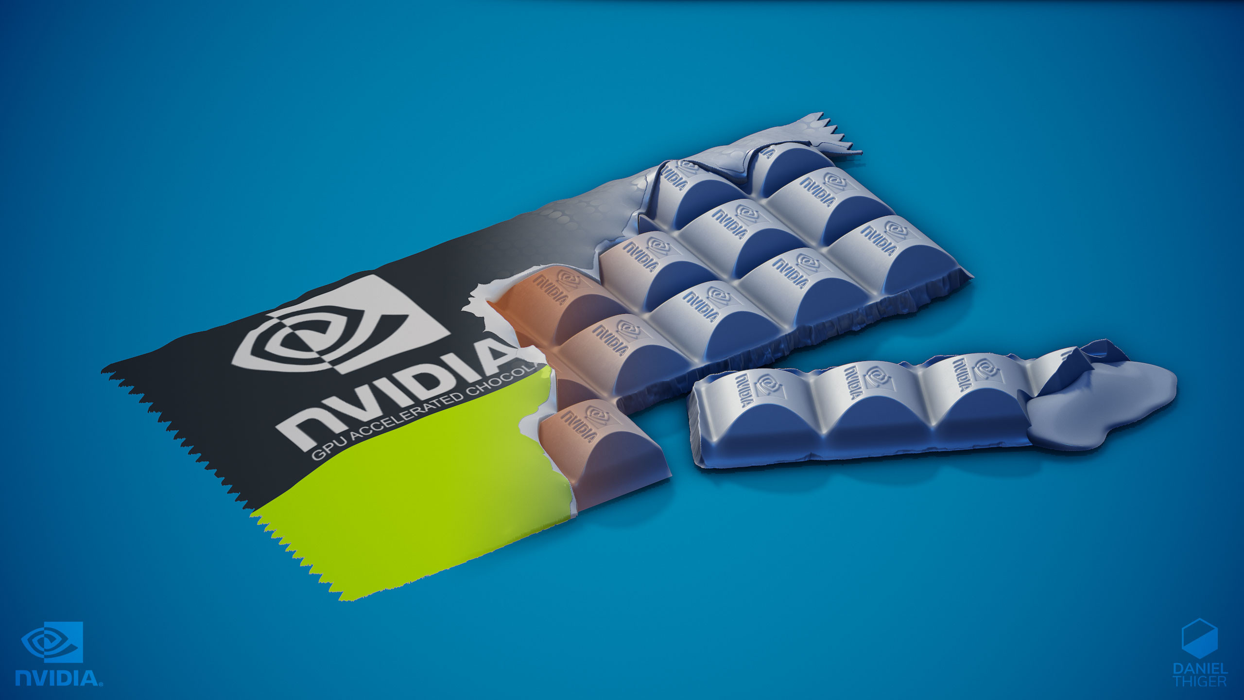 Daniel Thiger - Nvidia | Substance Designer Caramel Chocolate Bar