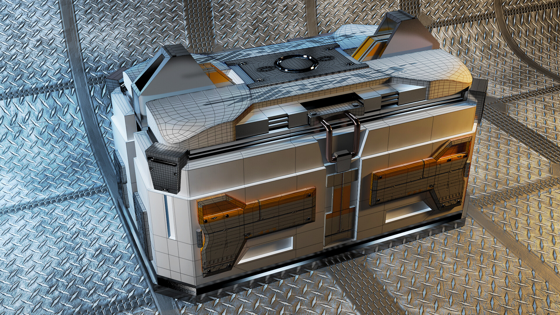 ArtStation - #SCI-FI SUPPLY BOX