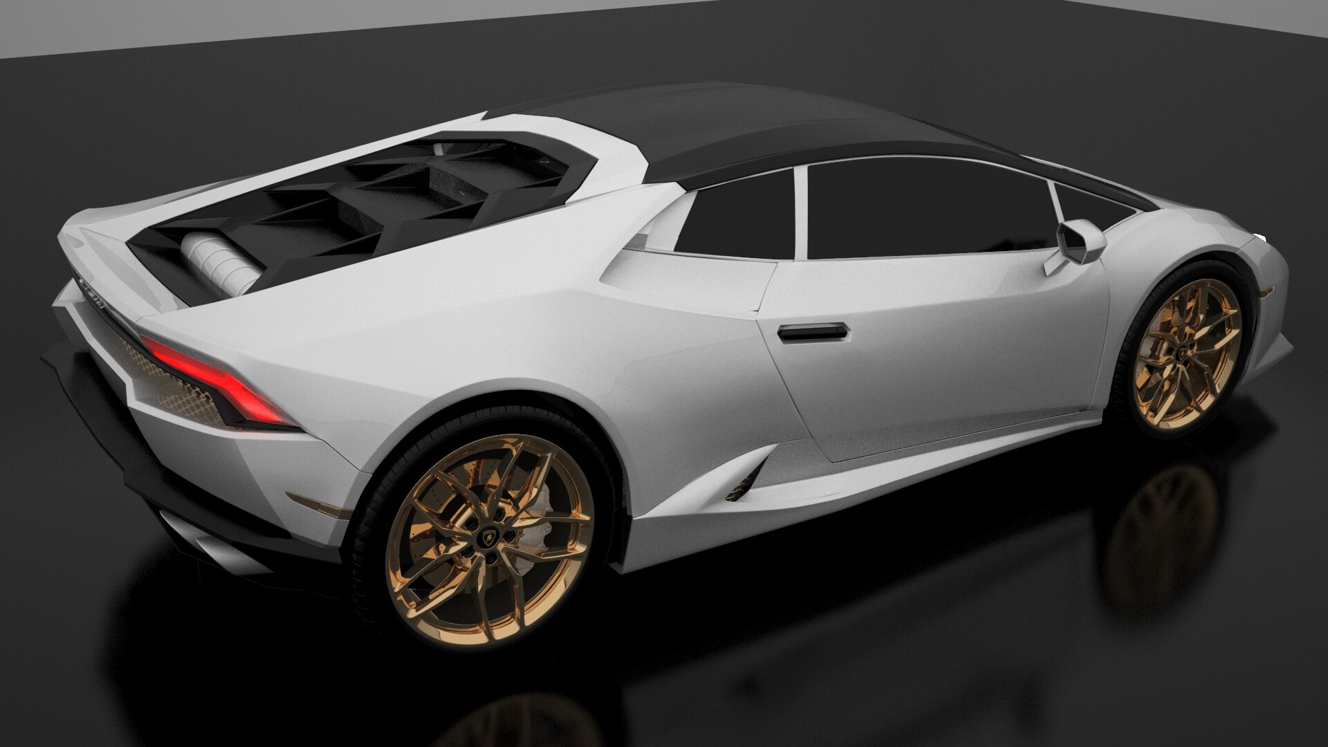 Musharaf Ali - Lamborghini Huracan (3D Modelling & Texturing)