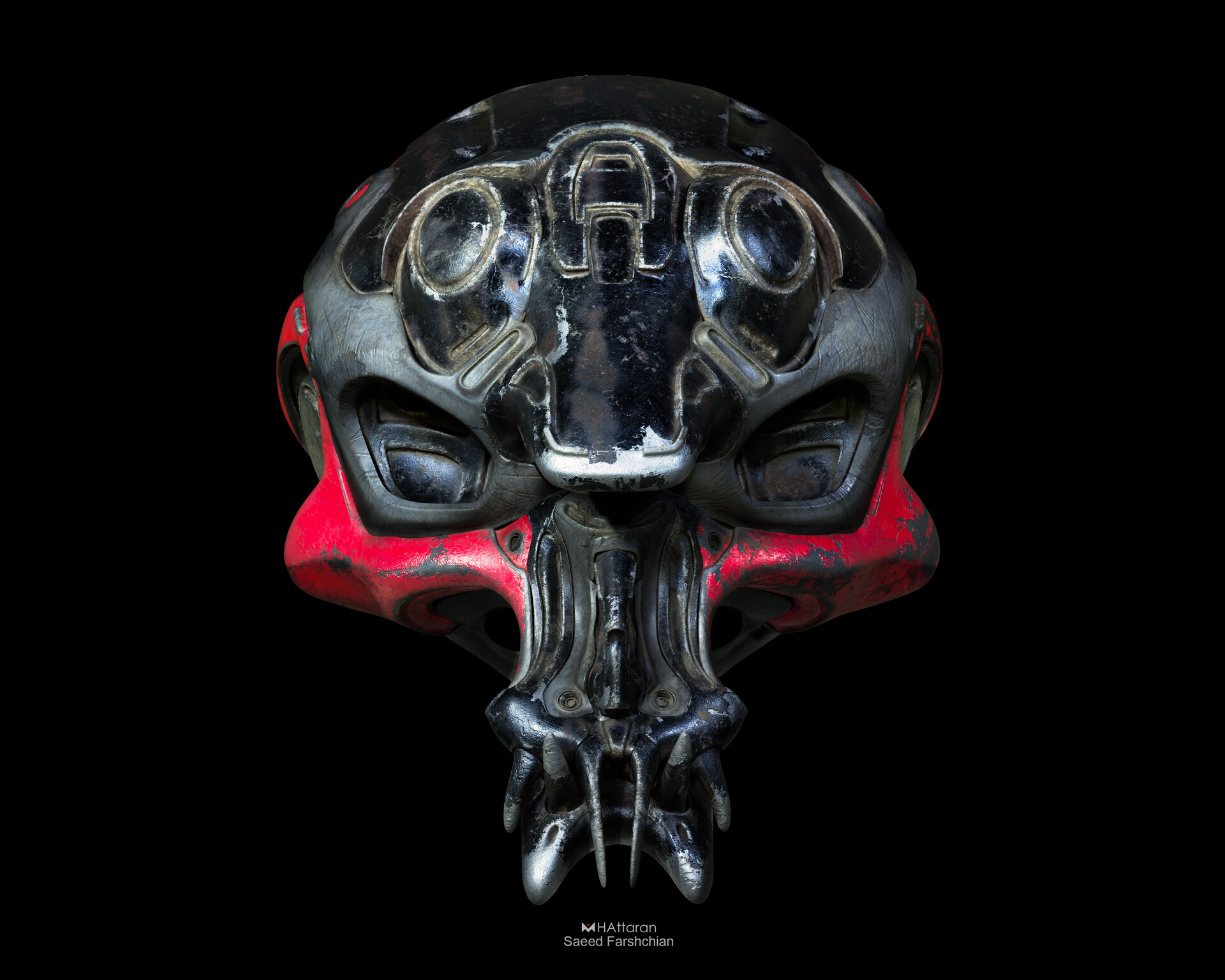 ArtStation - Sci-fi SKULL