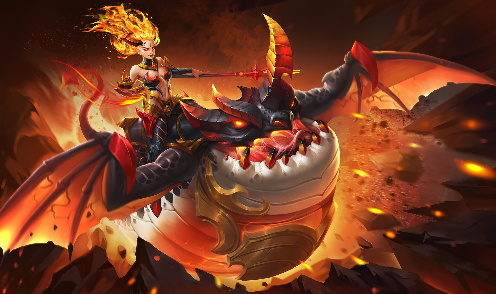 ArtStation - Fire Girl