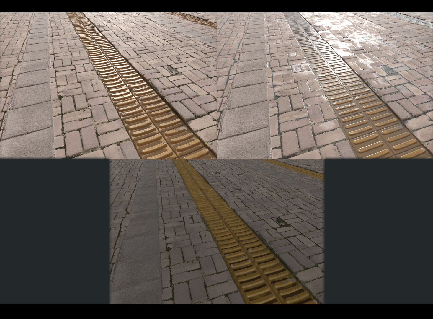 ArtStation - Sidewalk and Way