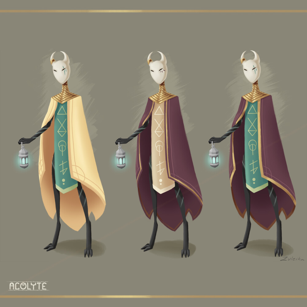 Zuleika Bostel - Acolyte- Main Character Concept
