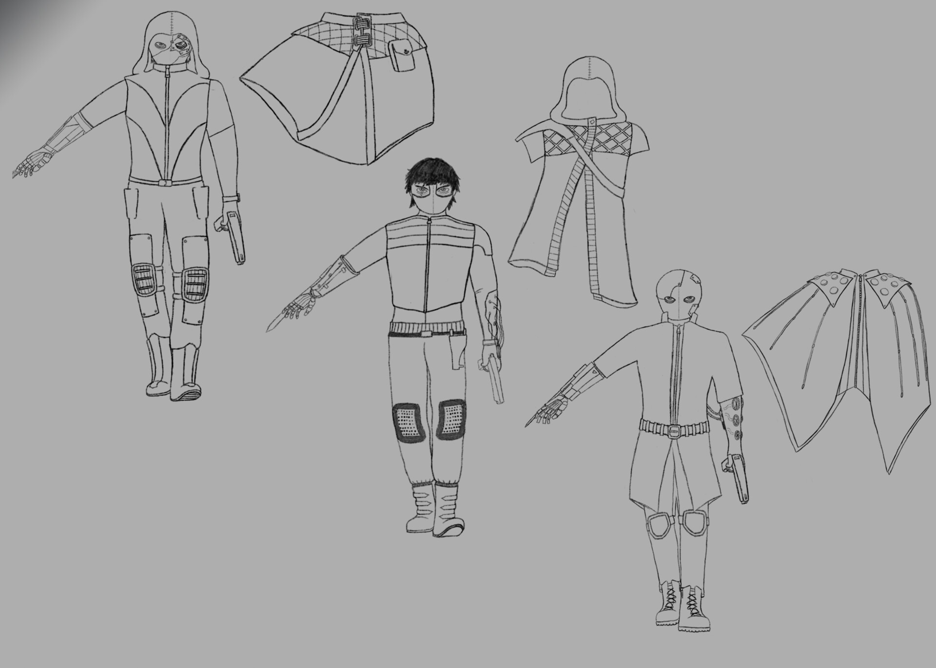 Louis Booty - Cyberpunk - Assassin