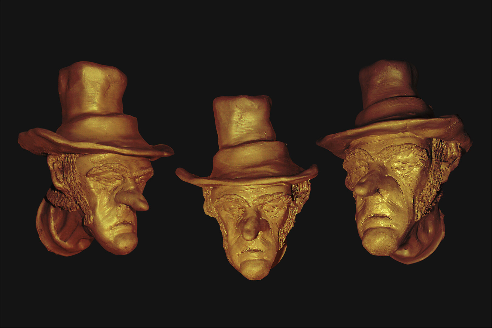 ArtStation - Scrooge Sculpture