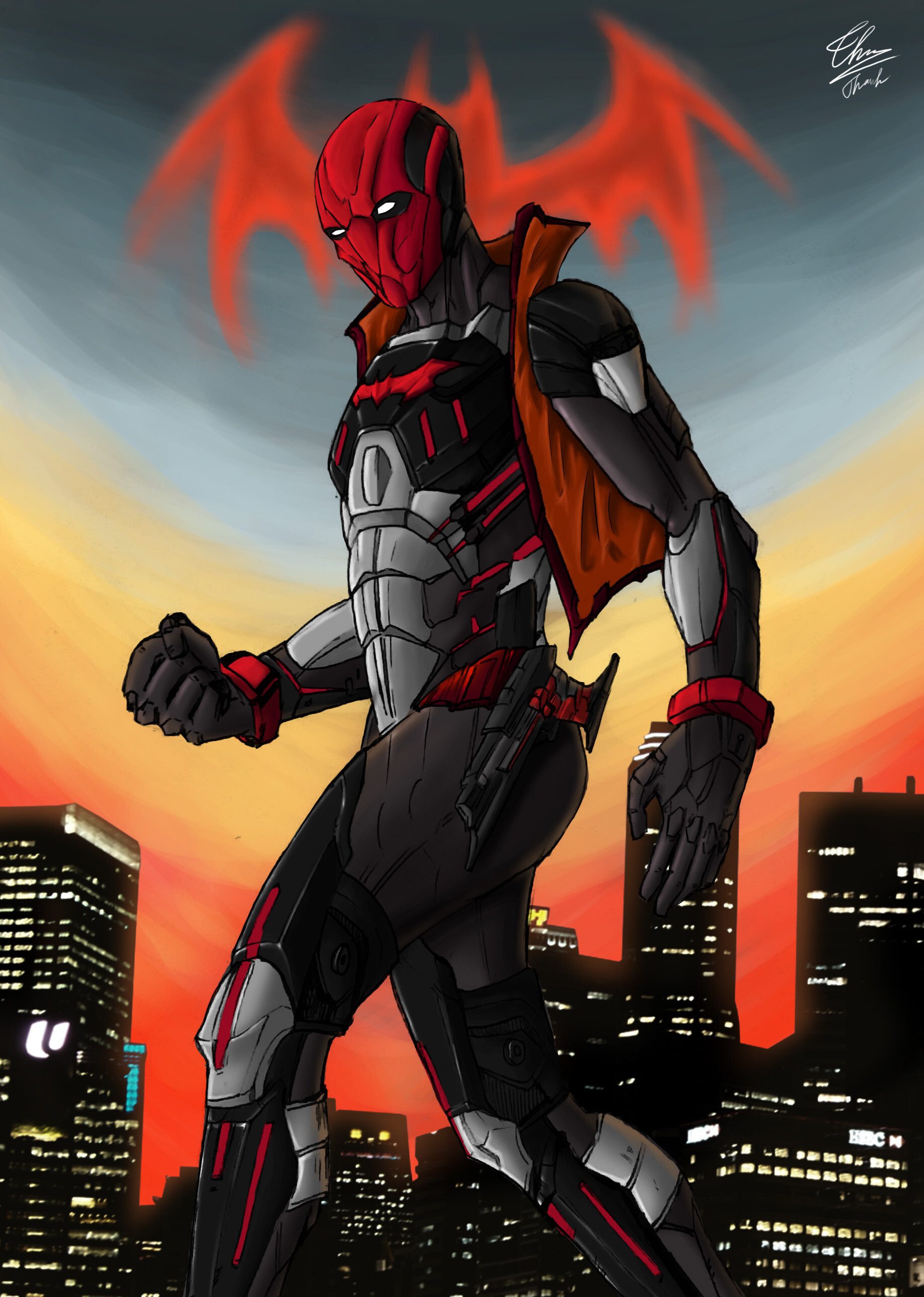 red hood dc deviantart
