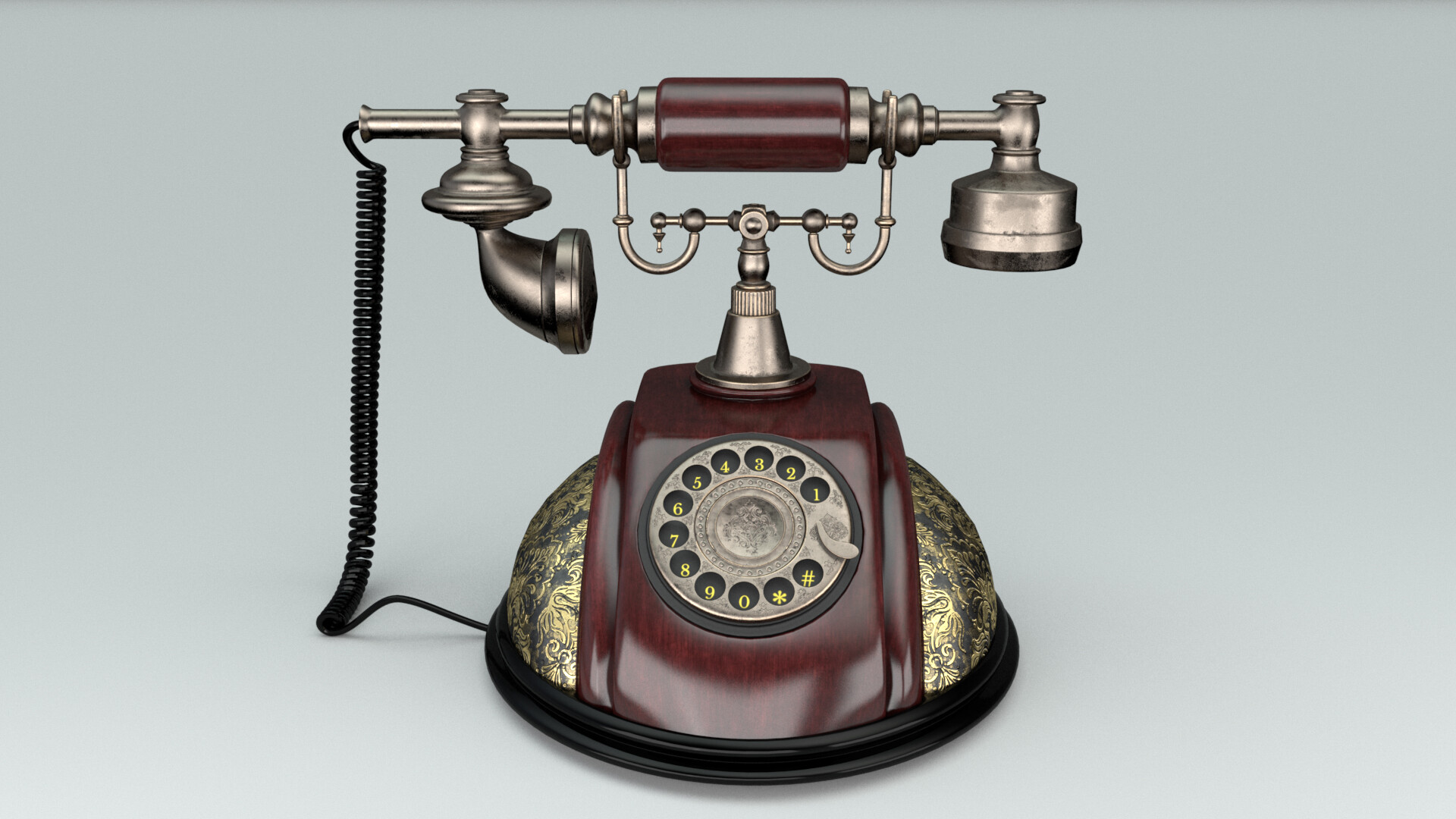 ArtStation - Antique phone